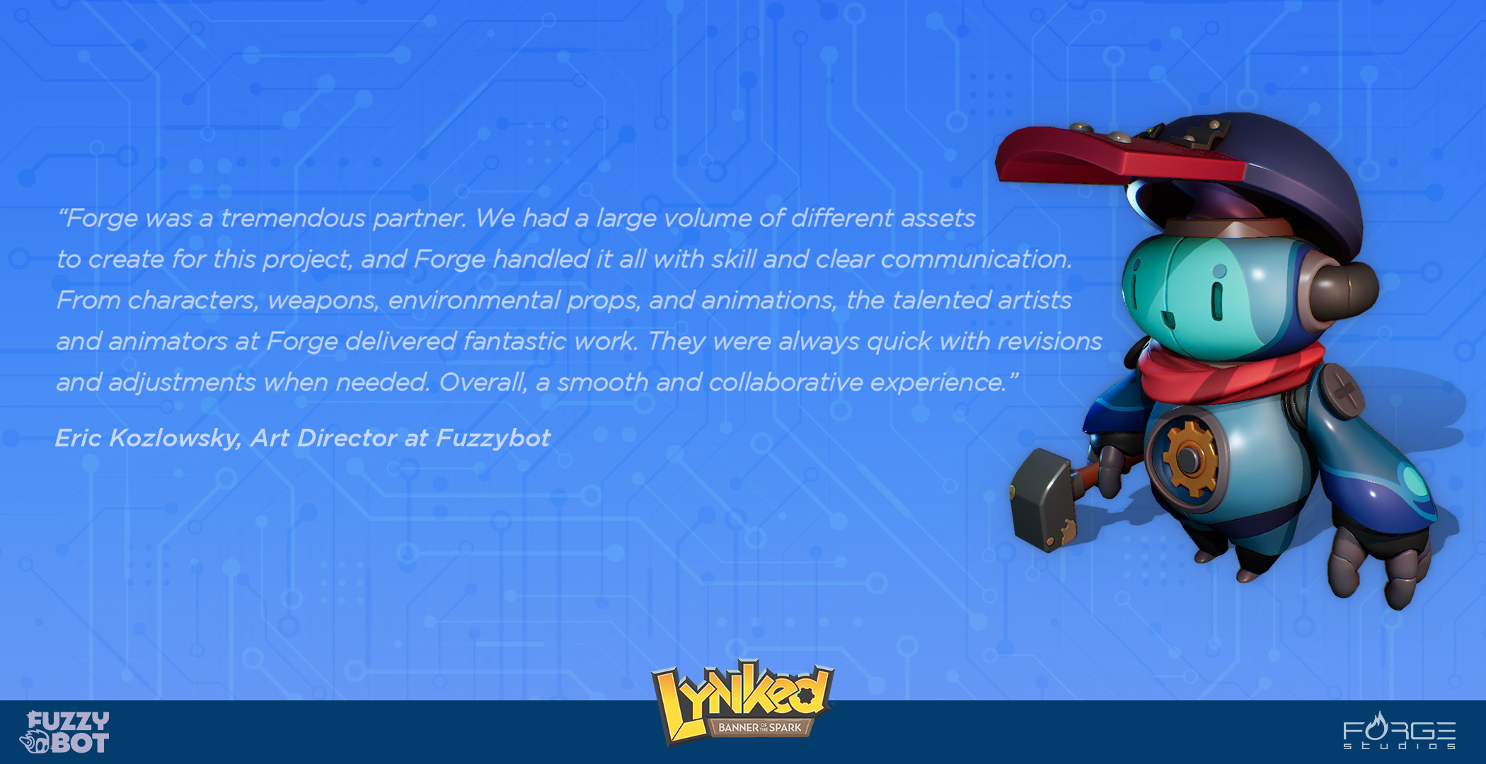 FORGE STUDIOS - Linked - Banner of the Spark
