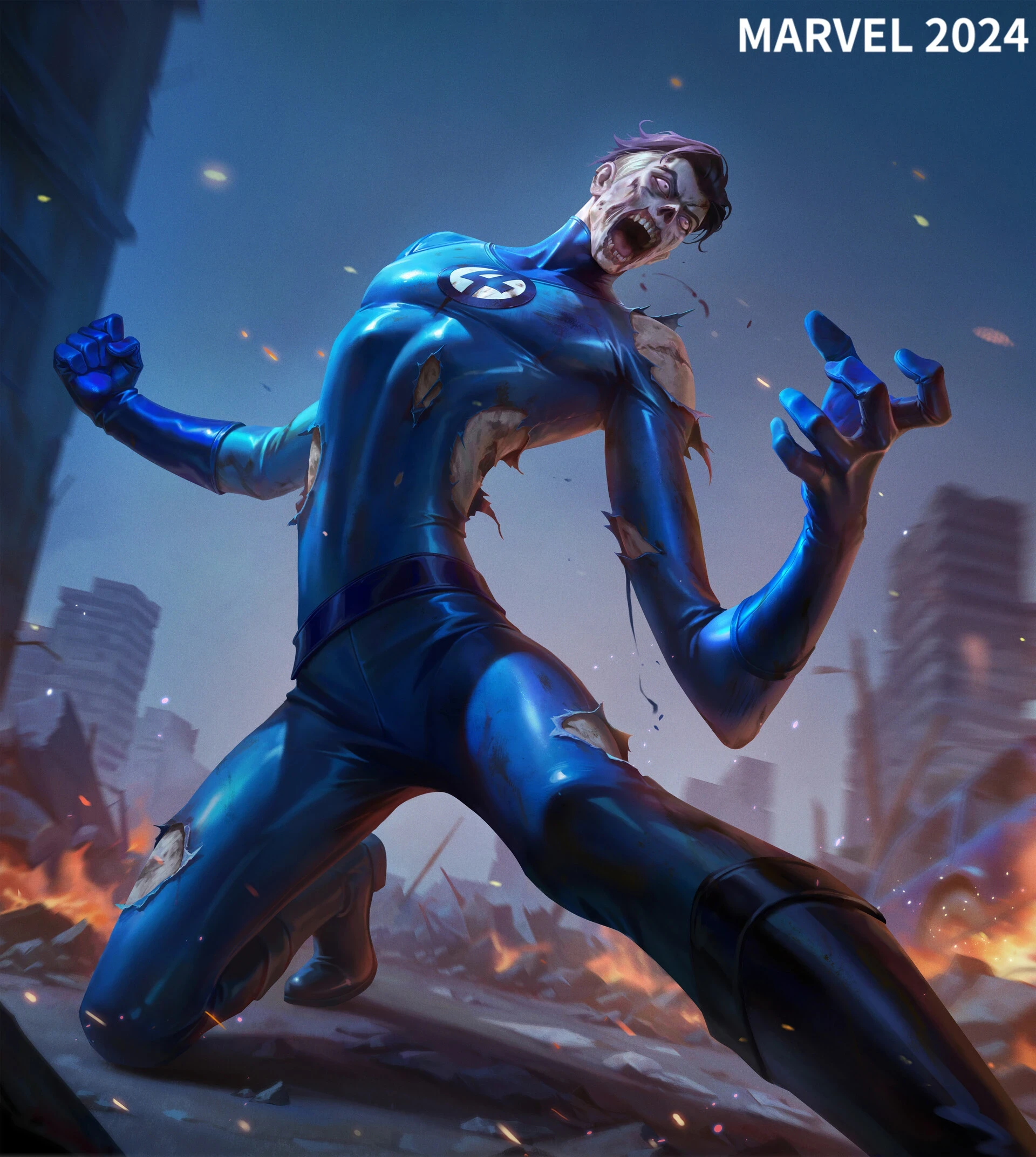 ArtStation - Zombie Mister Fantastic