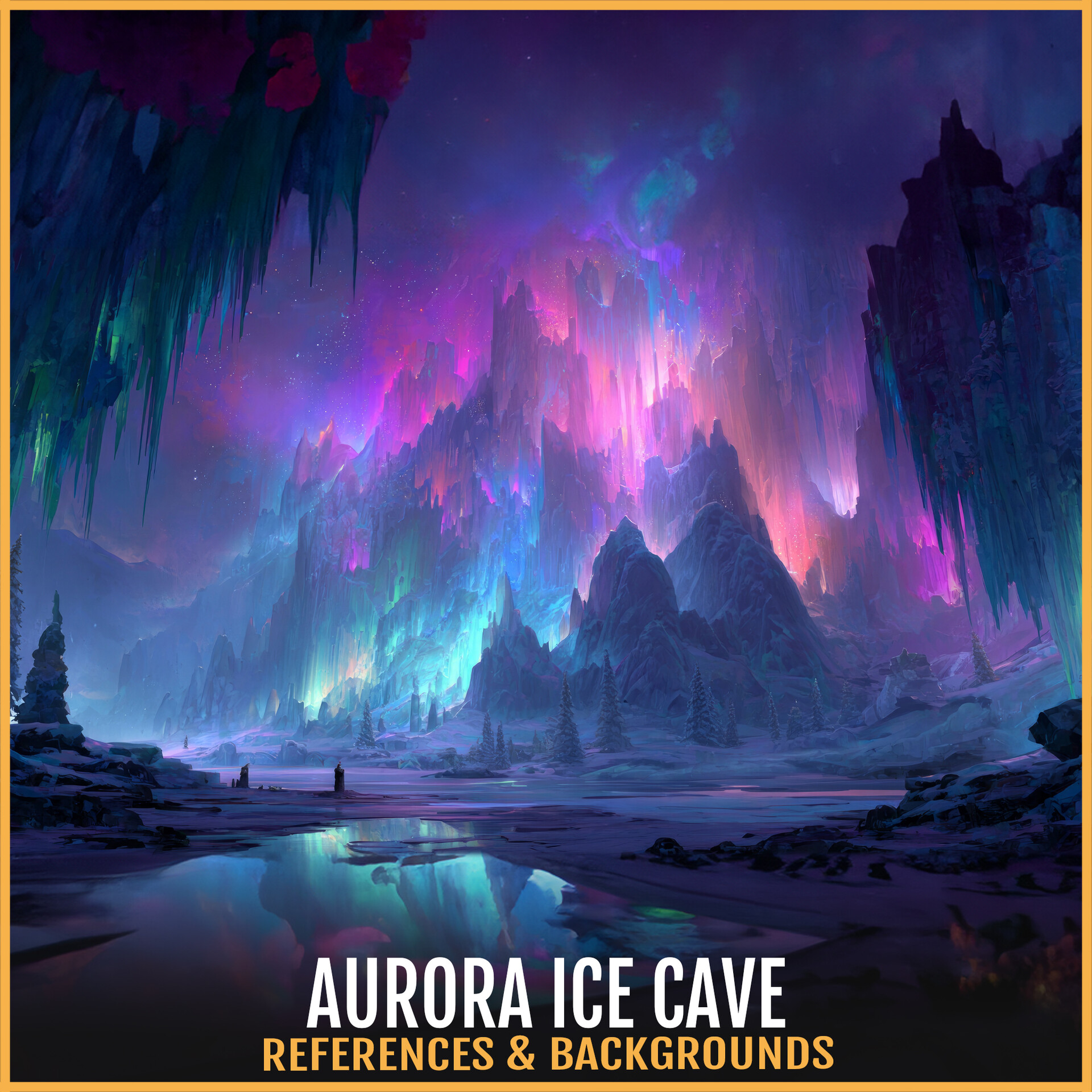 ArtStation - 303 Aurora Ice Caves