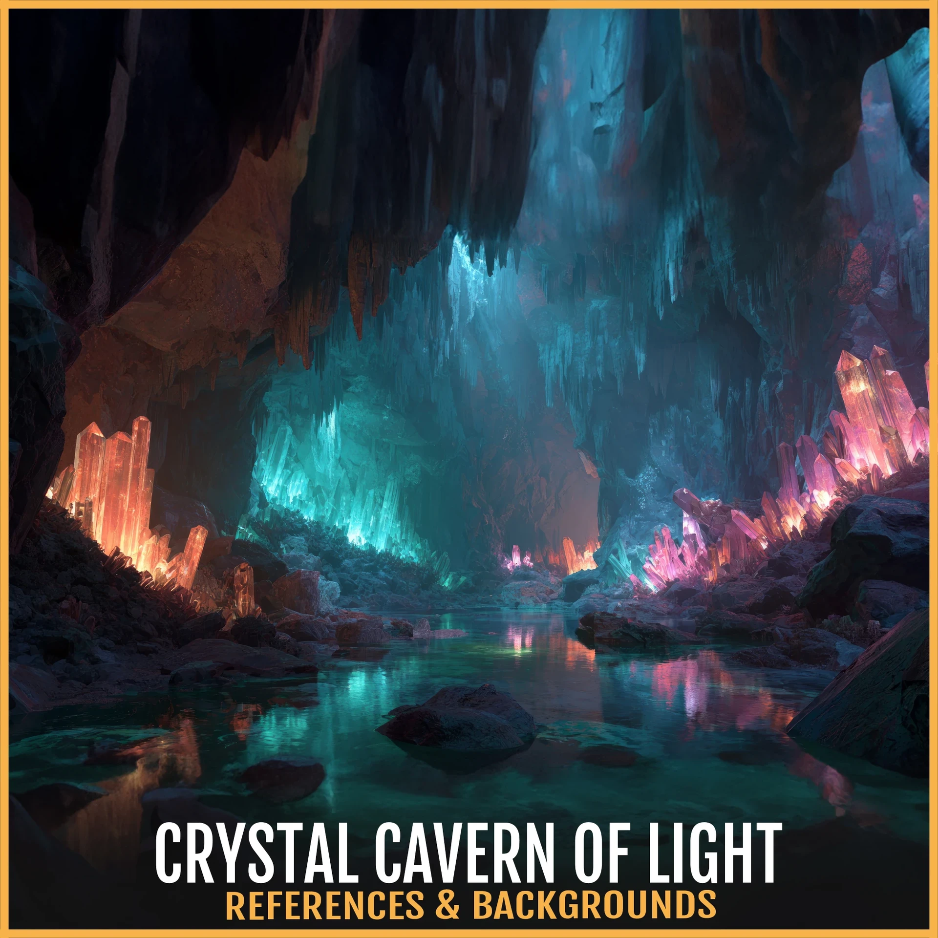 ArtStation - 303 Crystal Cavern of Light