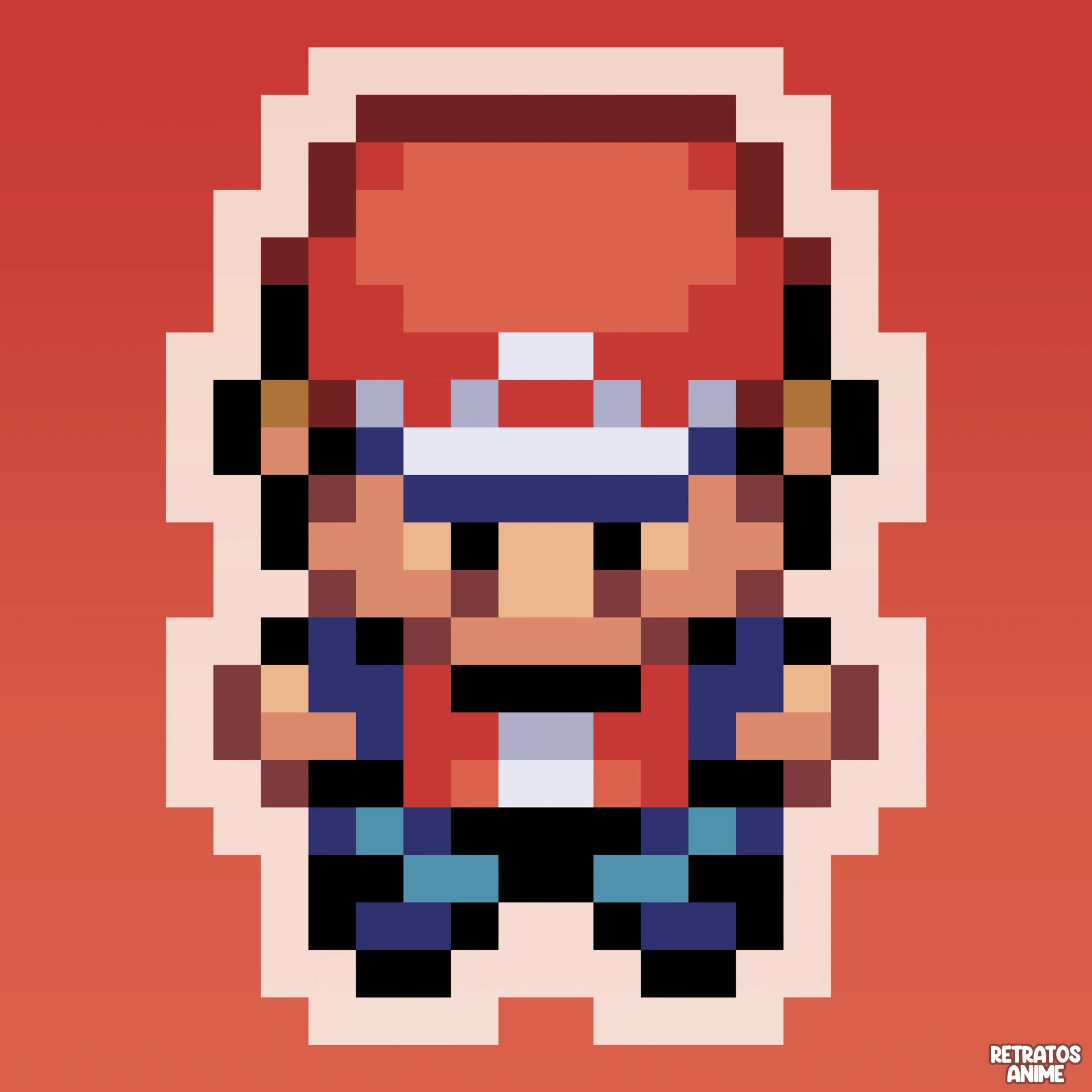 ArtStation - Red Pixel Art, Pokémon