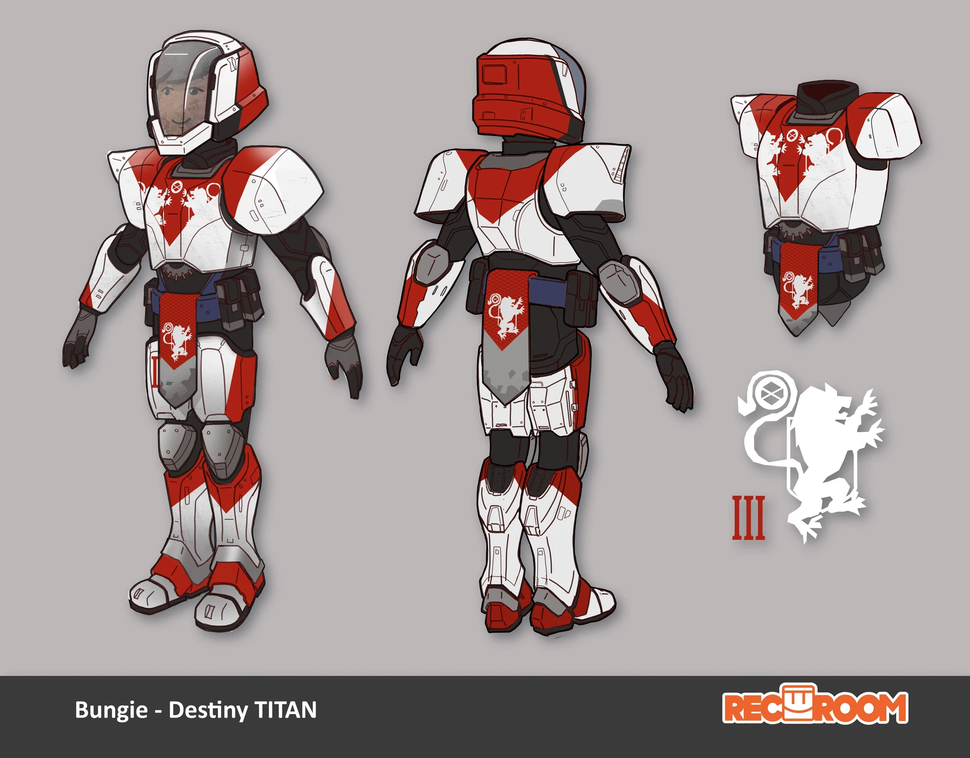 ArtStation - Destiny Titan Outfit Official Bungie x Rec Room Crossover ...