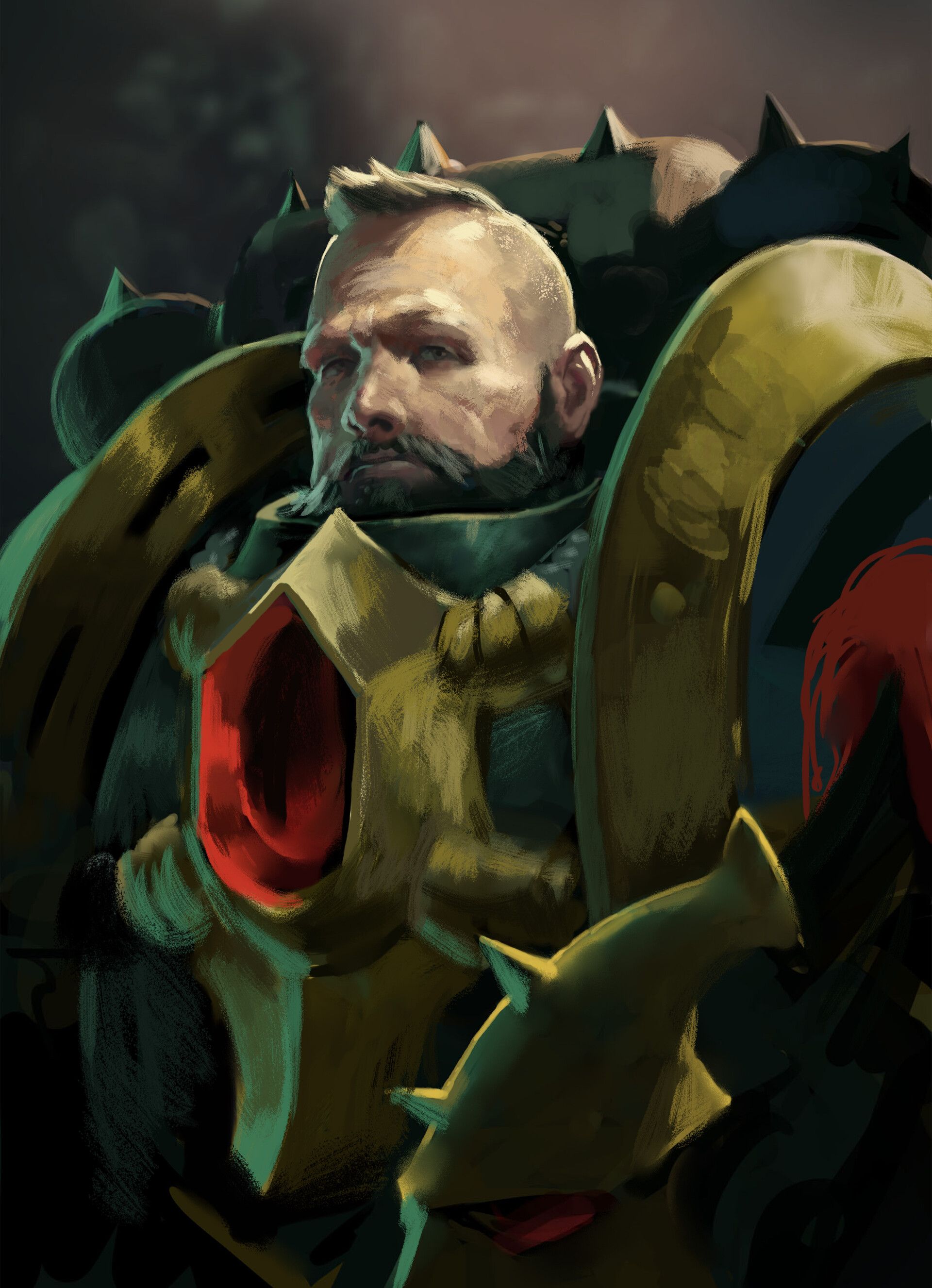 ArtStation - Vora'Kul Alcedes - Reaver Chieftain - Sons of Horus Legion