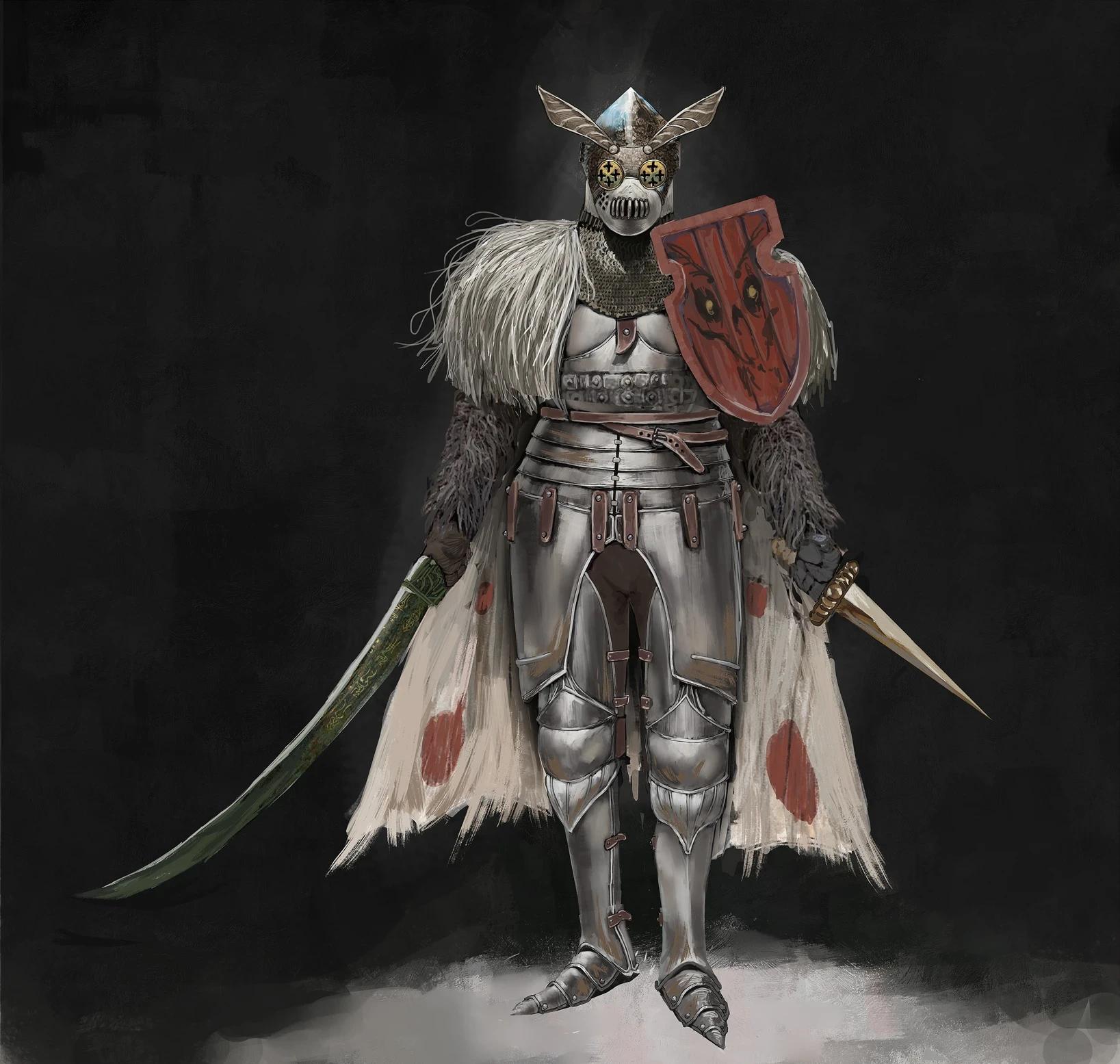 ArtStation - Moth knight