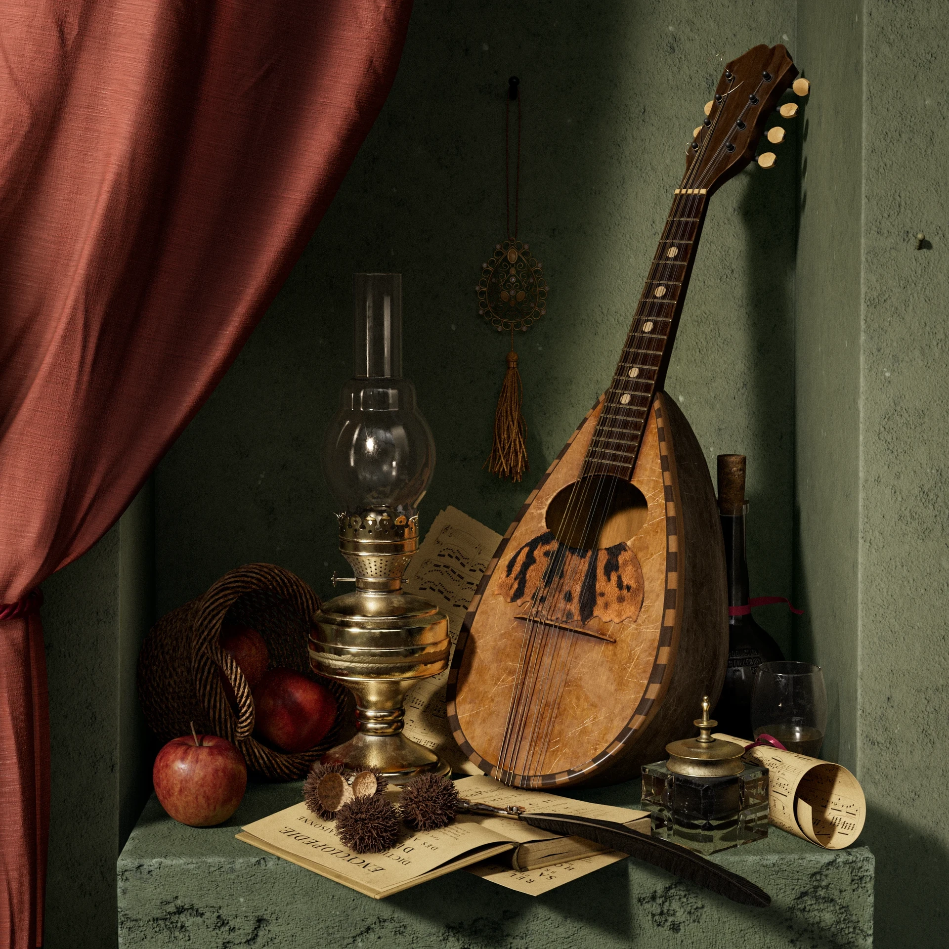 ArtStation - Still Life 3D Scene
