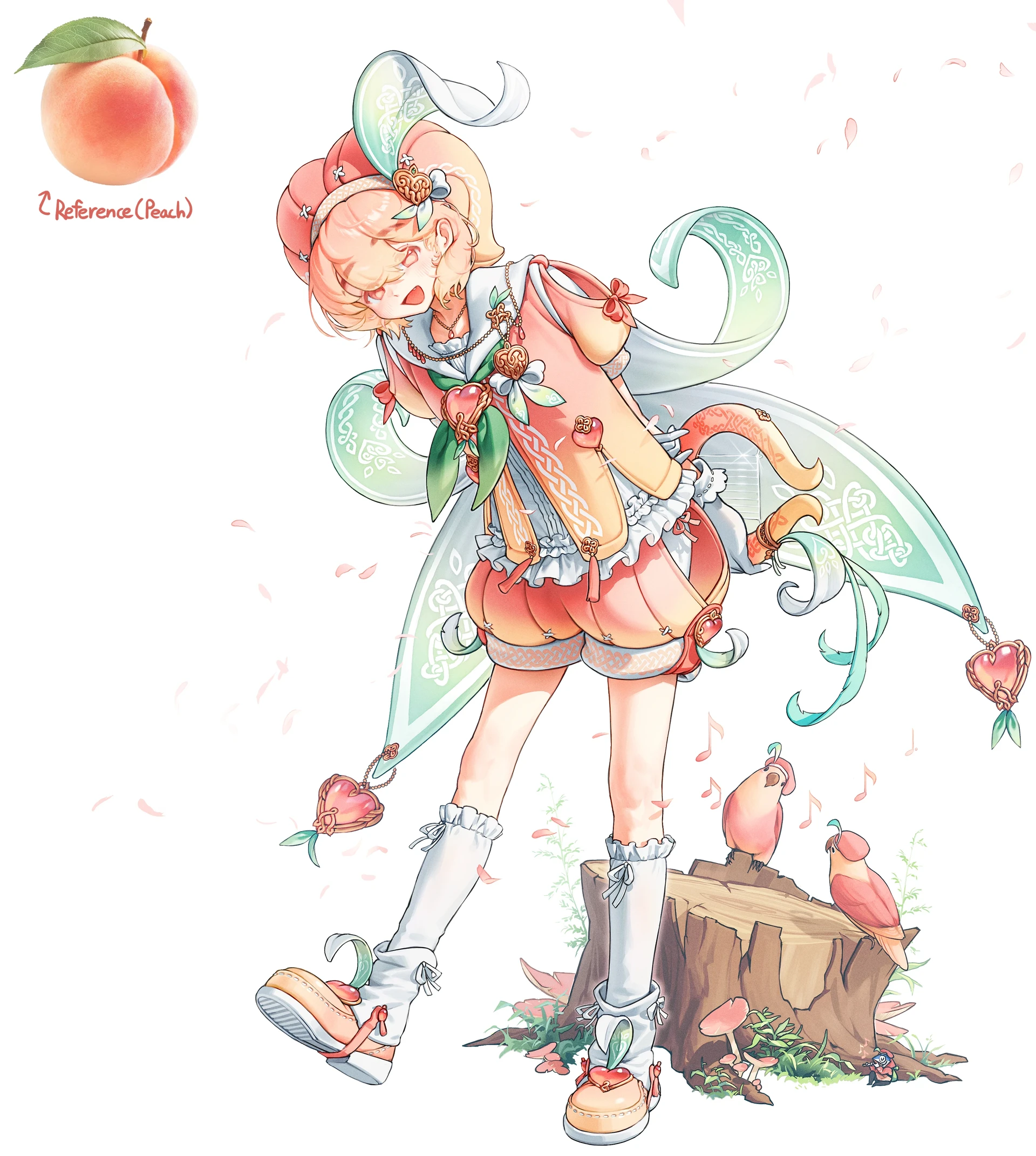 ArtStation - Peach bard