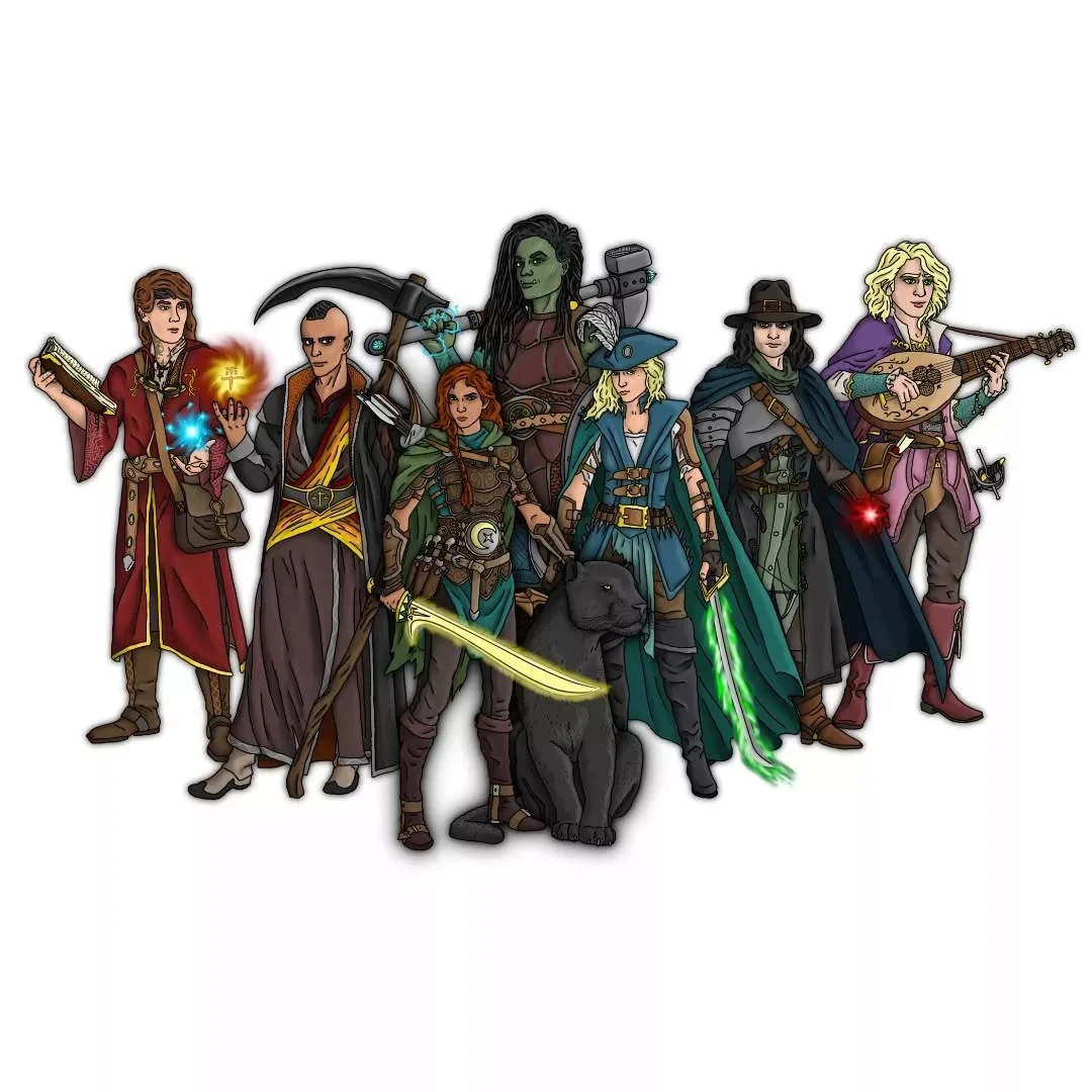 ArtStation - D&D Characters Group
