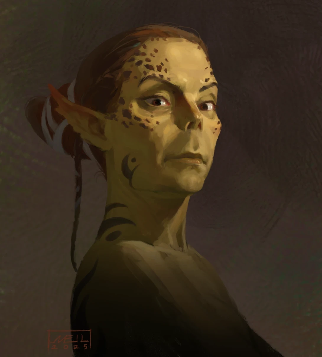ArtStation - Portrait of a Githzerai