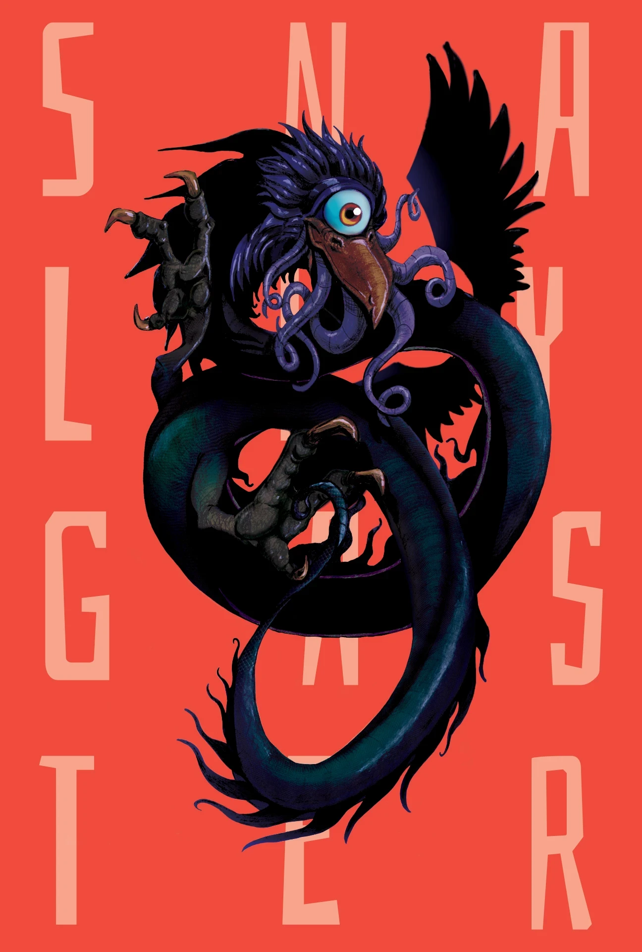ArtStation - Snallygaster | Cryptid Carl and the Hollow King