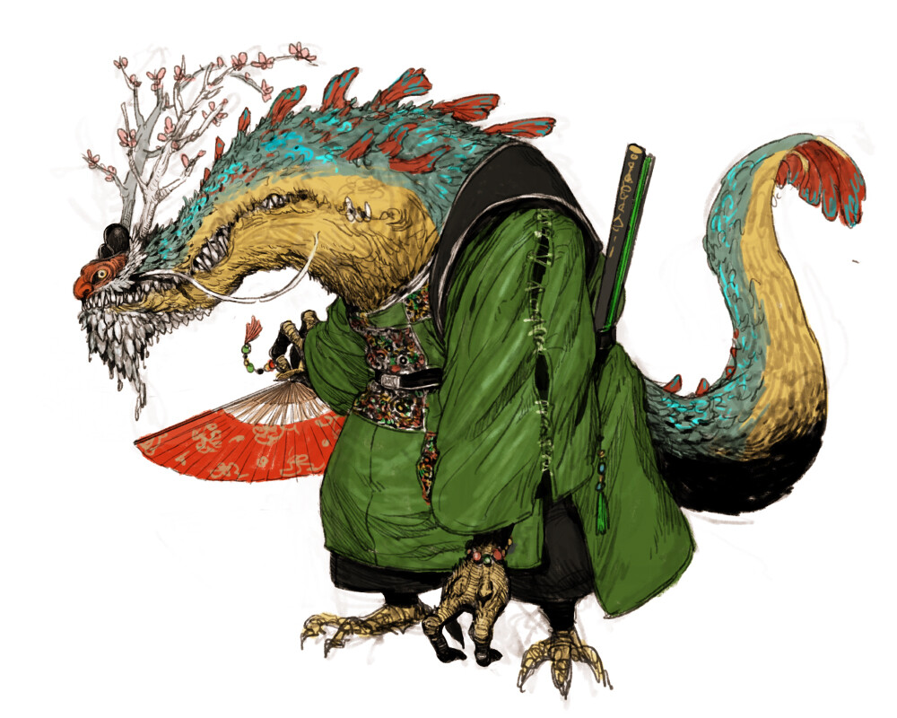Kyoung Hwan Kim - Korean Creatures Concept Art 한국 괴물 컨셉