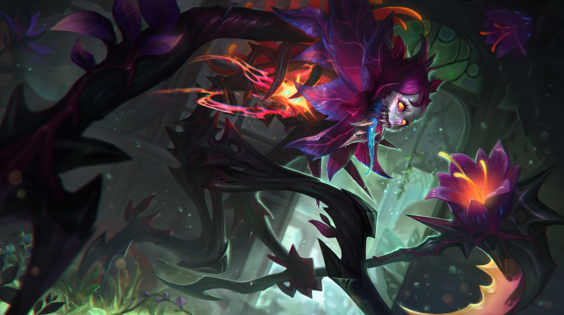 fiddlesticks splash art 4k