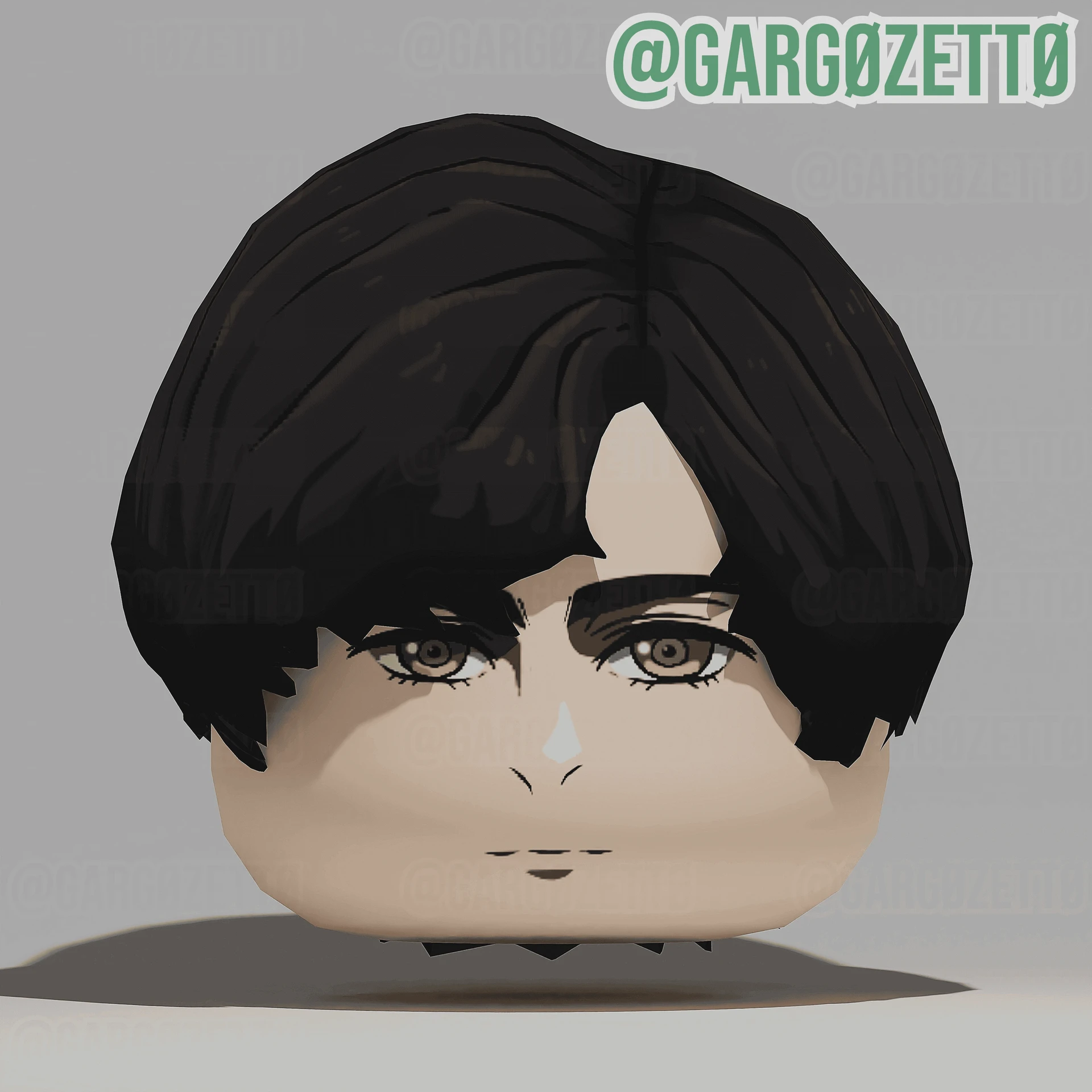 ArtStation - Klein Morreti LOTM Anime Head Roblox UGC 3D Model ...