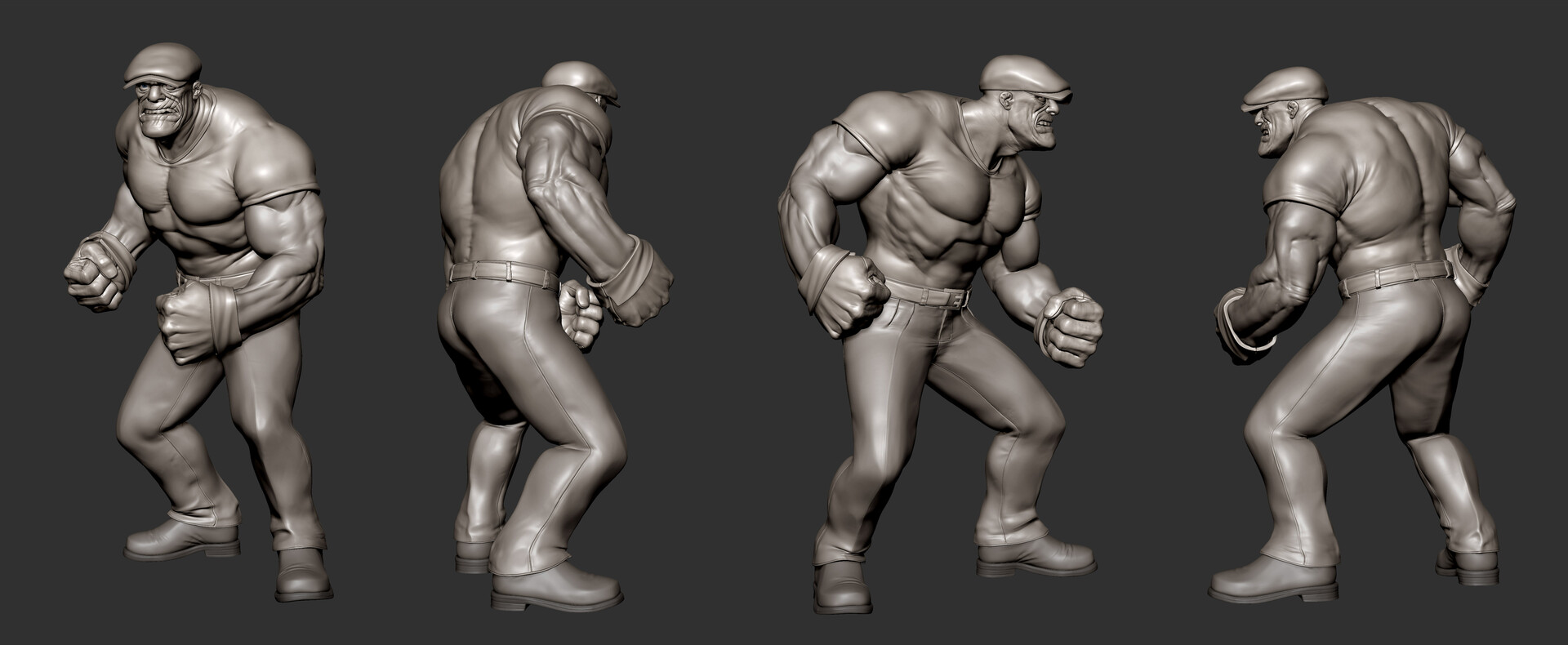 ArtStation - The Goon - cancelled project