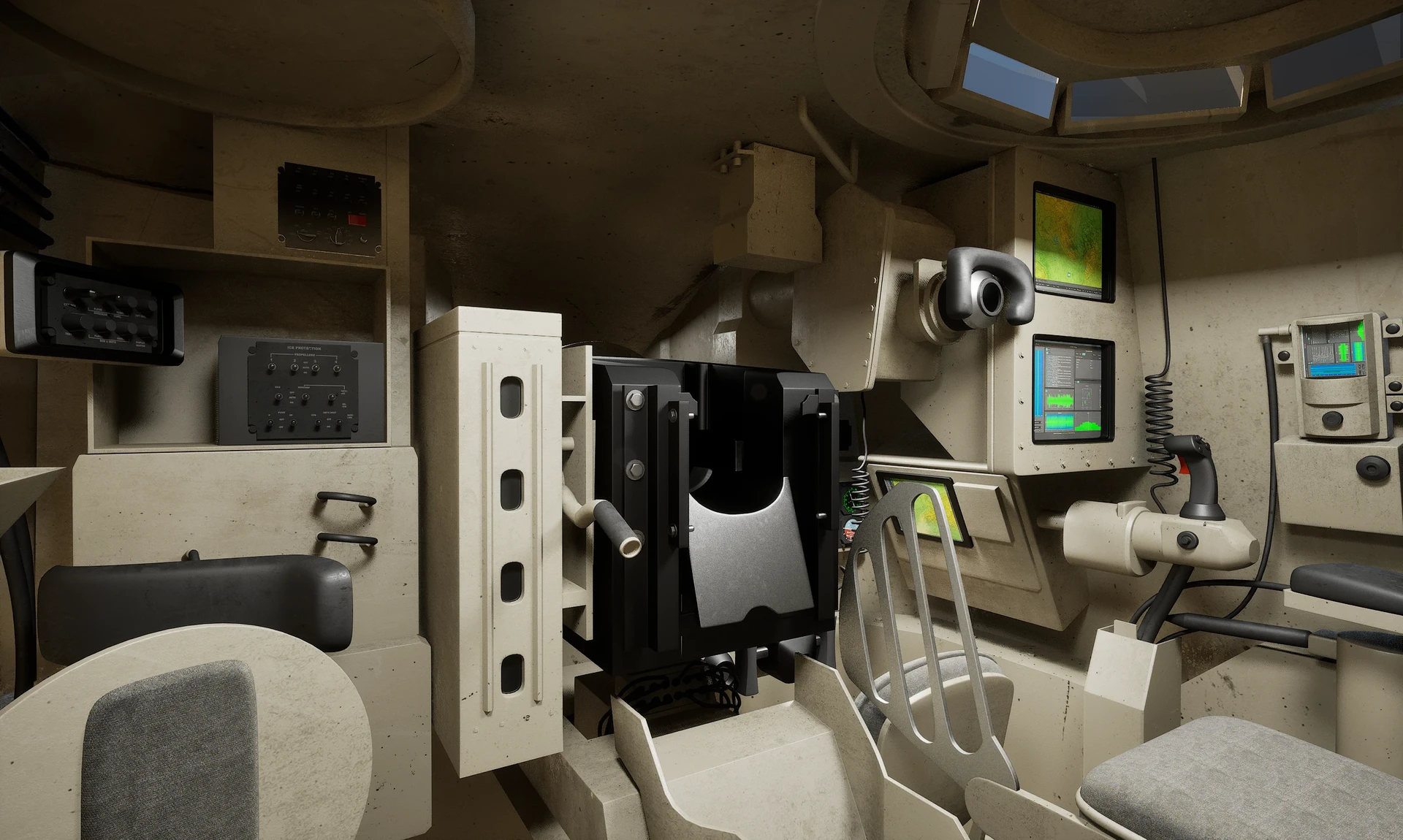 ArtStation - M1A2 interior