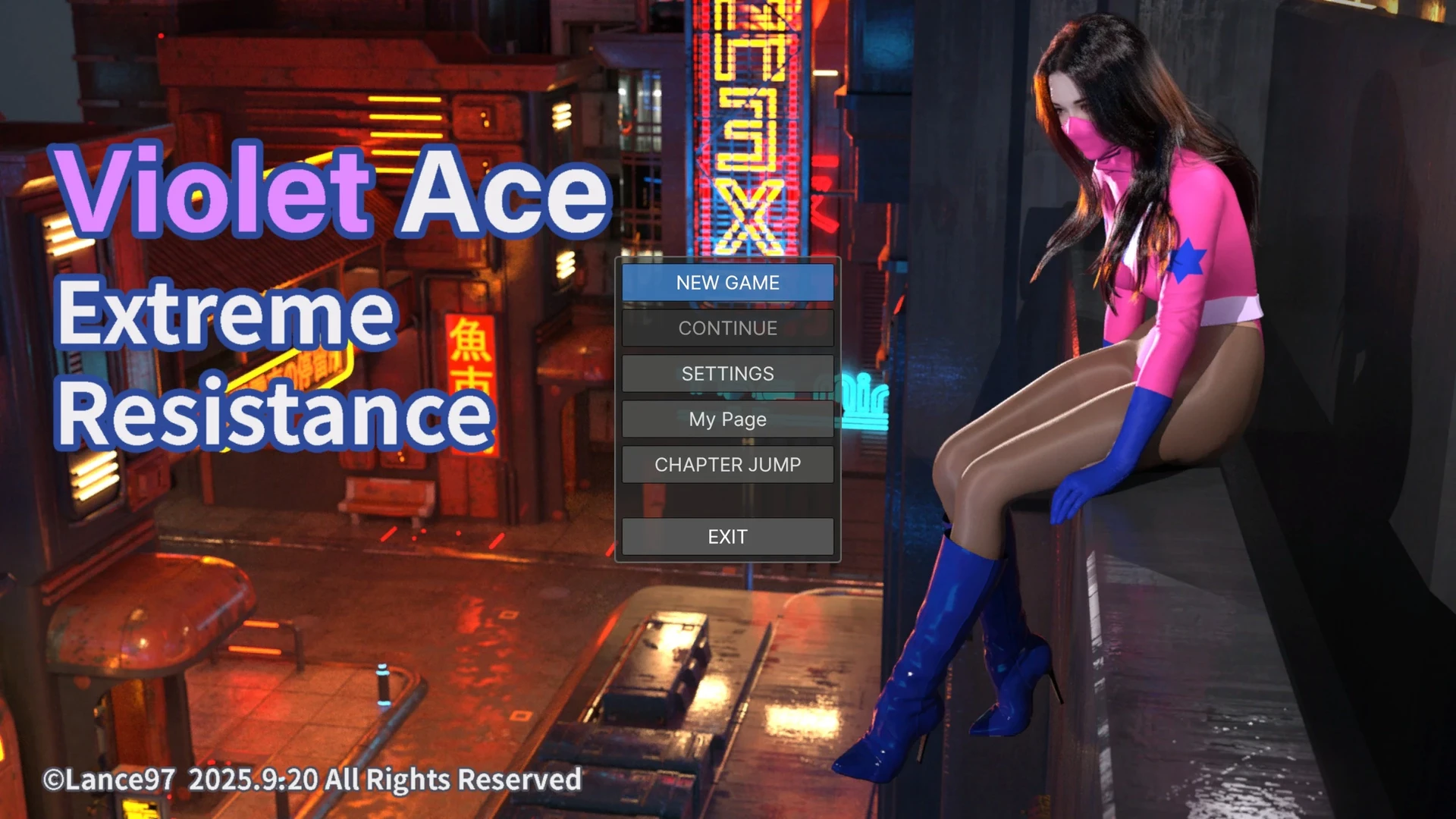 ArtStation - Violet Ace Extrem Resistance game