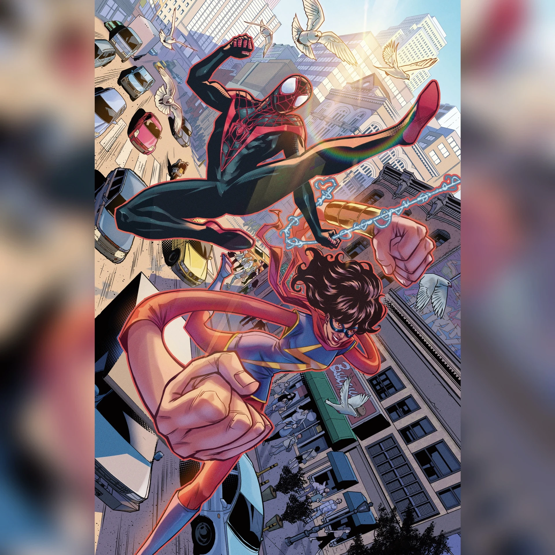 ArtStation - Ms. Marvel & Spider-Man