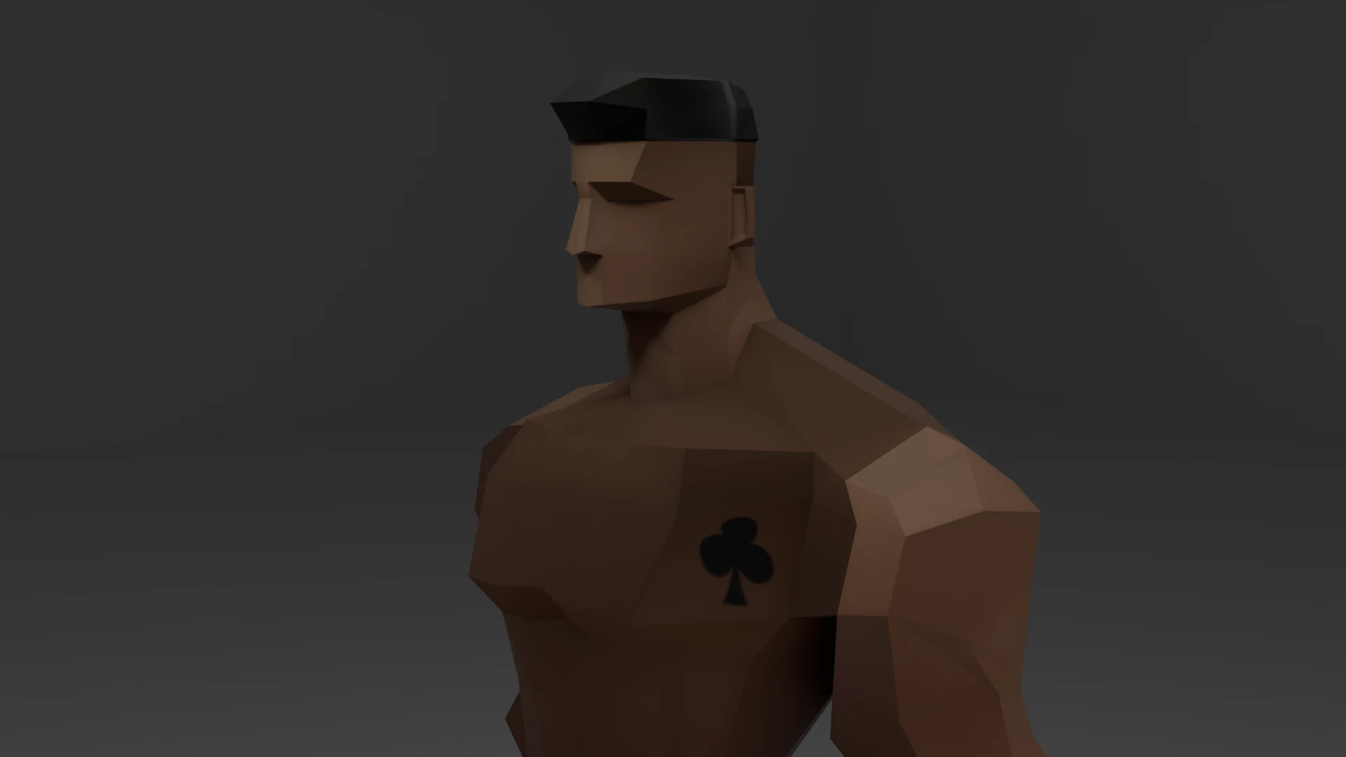 ArtStation - Low Poly Male Character
