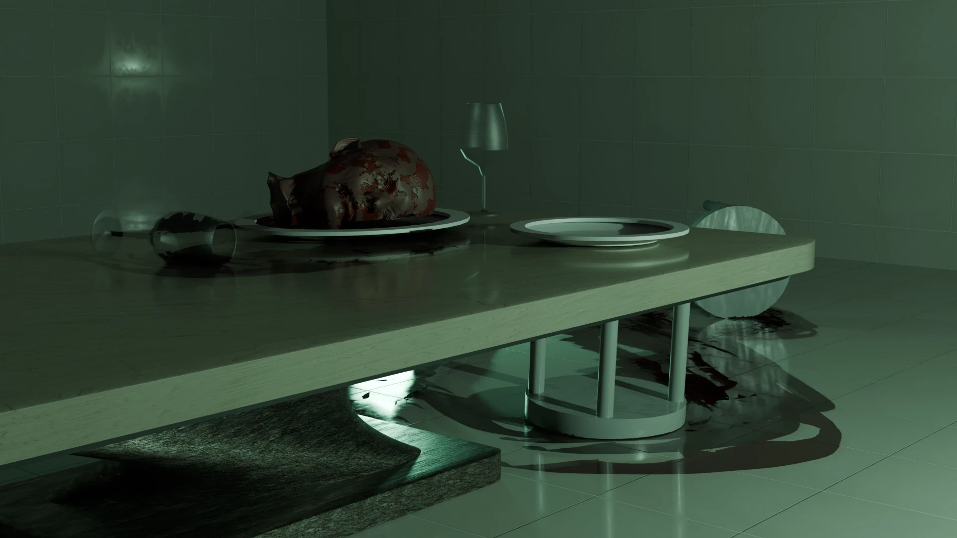 ArtStation - Table for One | Dinner Table Activity