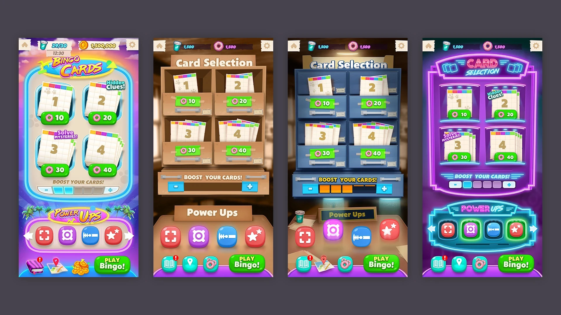 ArtStation - (Product Madness) UI/UX UI Design / Icon Design - Bingo ...