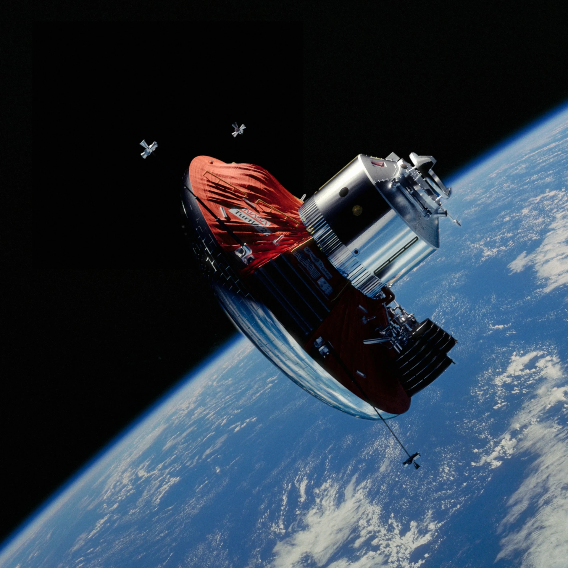 ArtStation - Orbital Transfer Vehicle