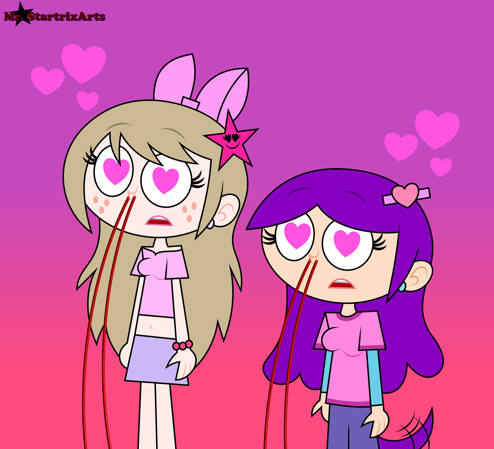 ArtStation - Alexa and Melody's Nosebleed