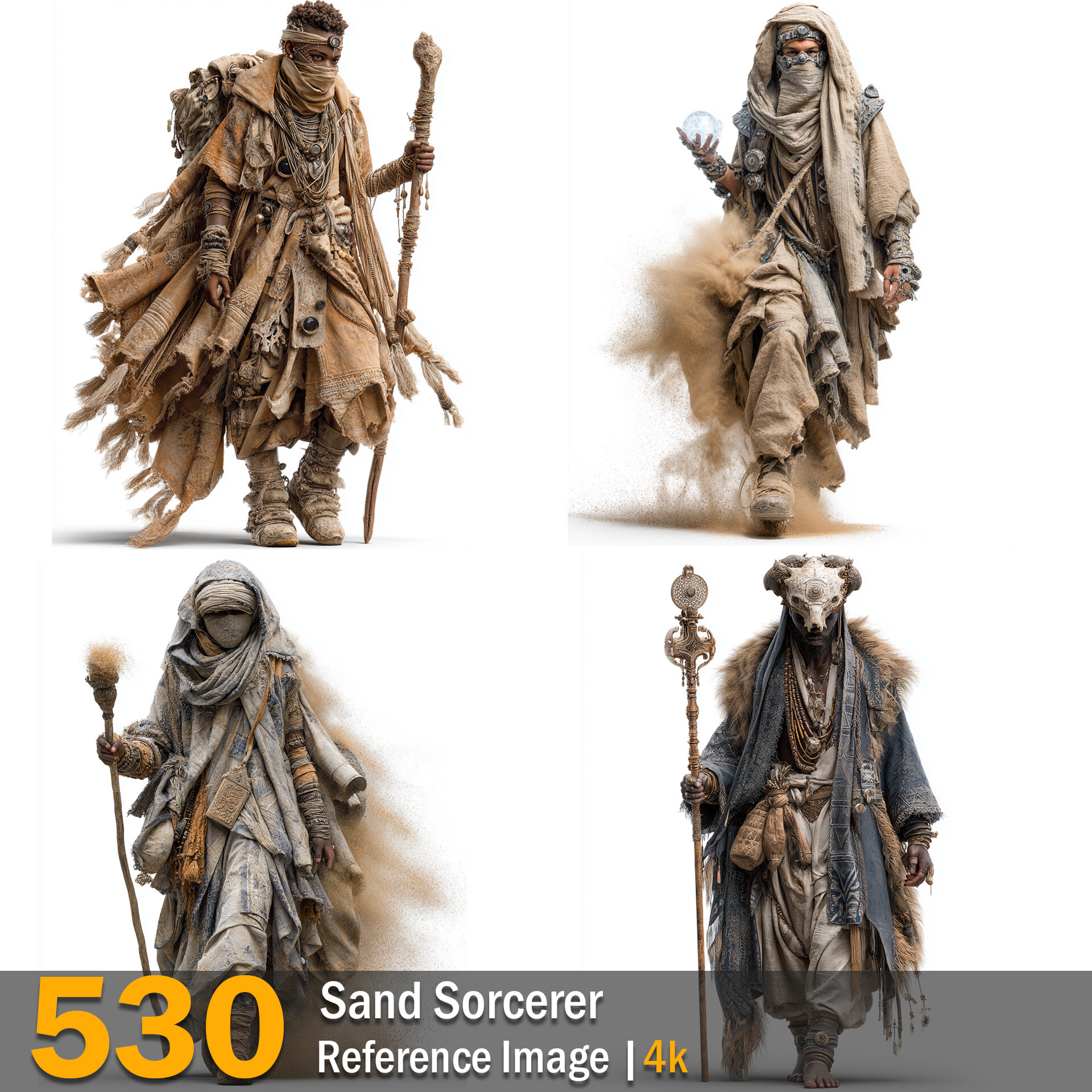 ArtStation - Sand Sorcerer | Reference Images | 4K