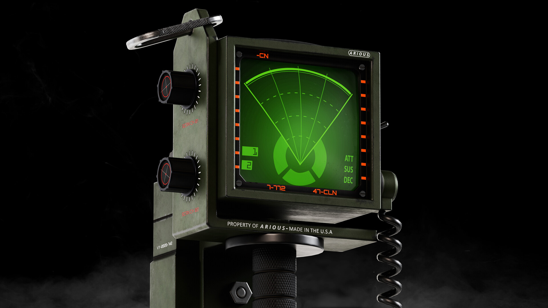 ArtStation - Alien Motion Tracker