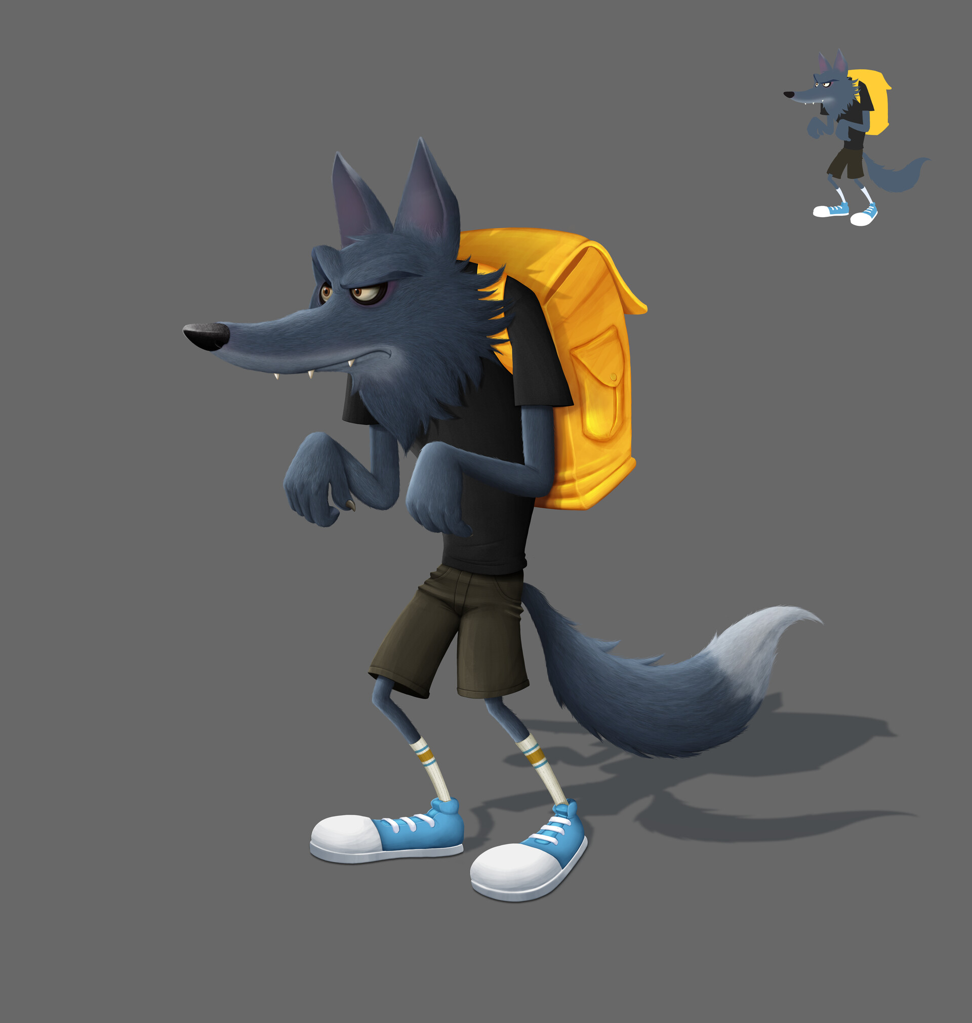 ArtStation - Big Bad Wolf