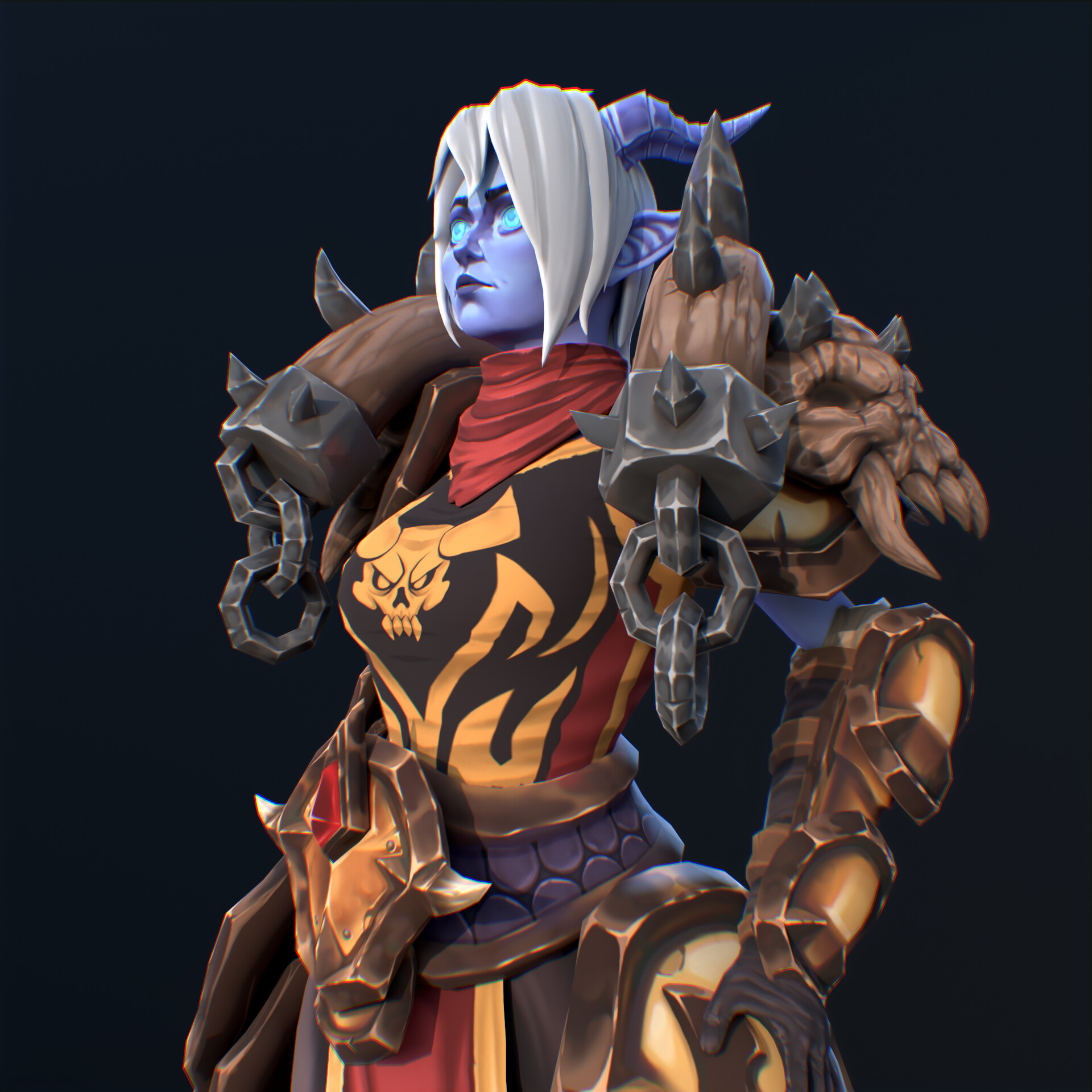 ArtStation - Draenei girl