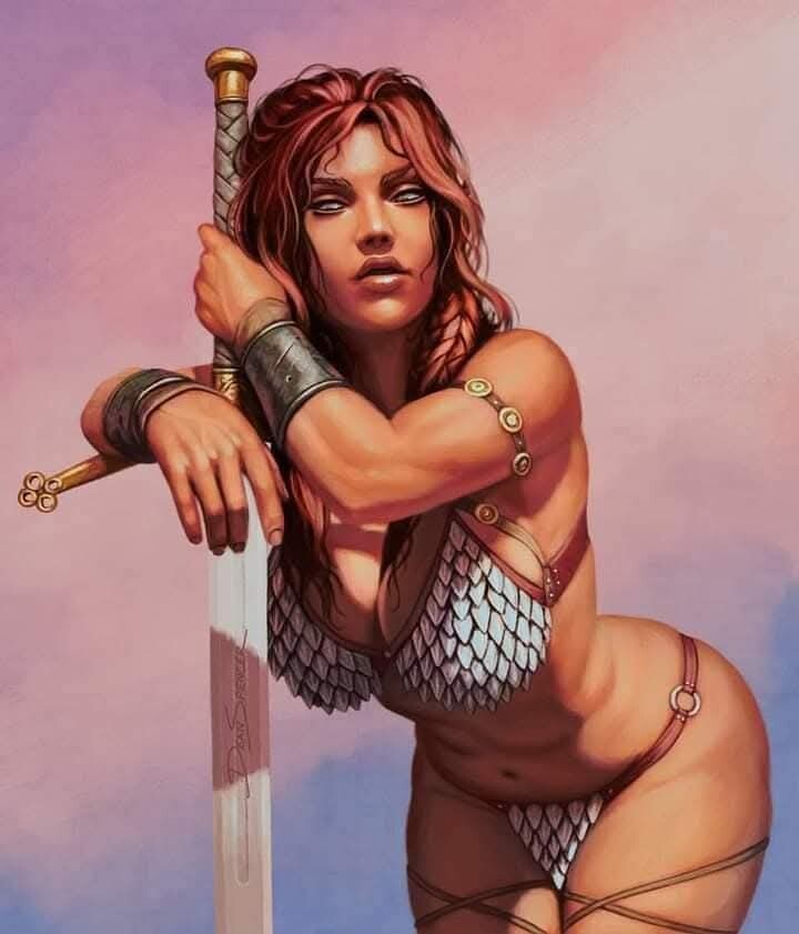 ArtStation - Red Sonja (Amazon Woman)