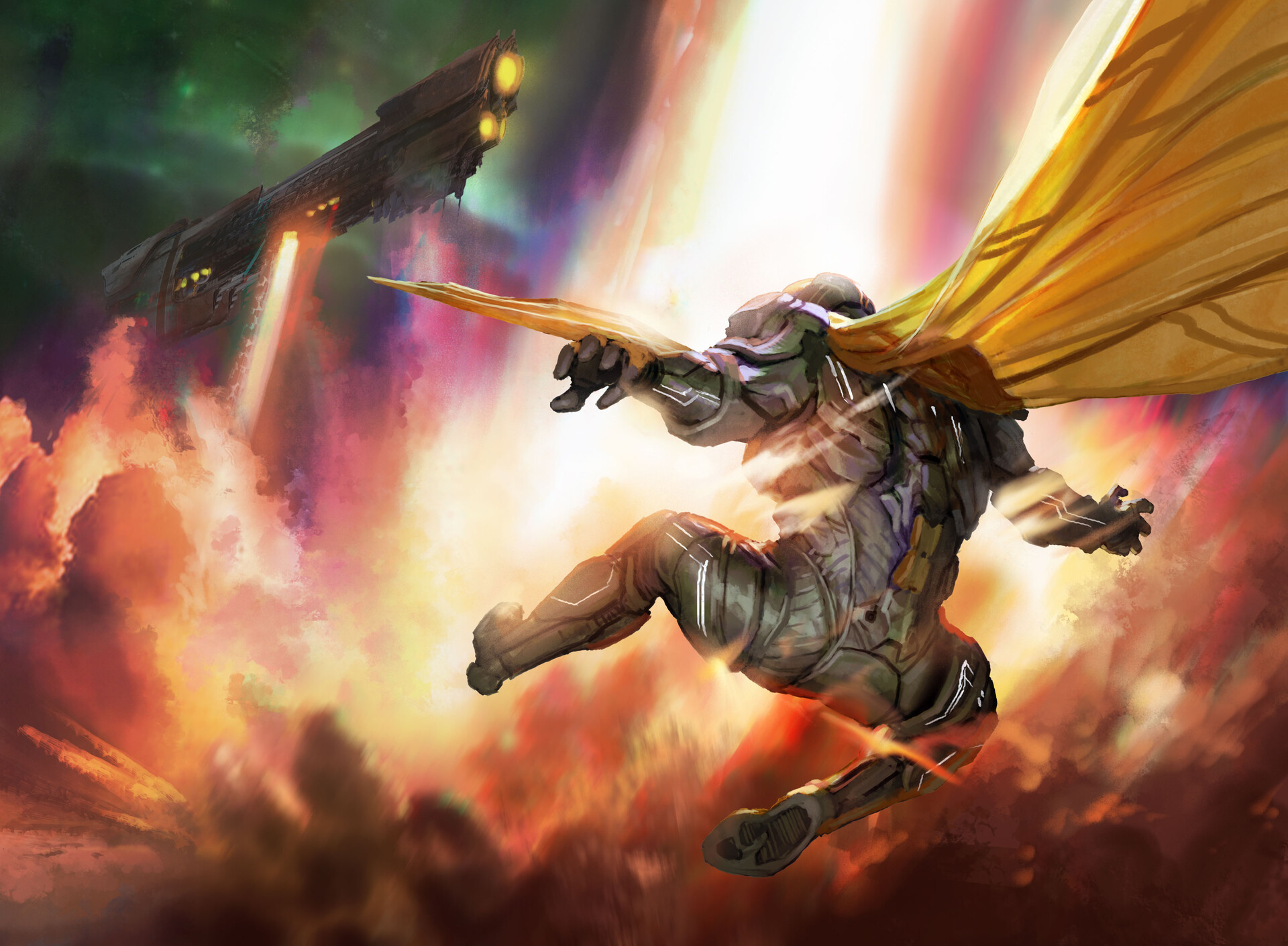 ArtStation - MTG: Edge of Eternities-Bombard