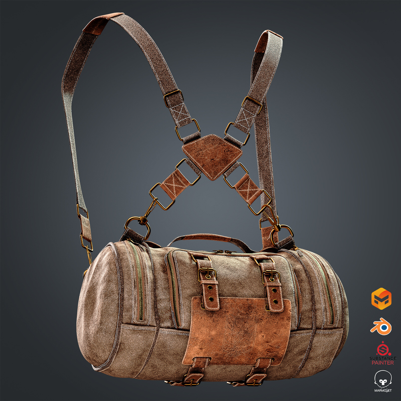 ArtStation - AOT Backpack