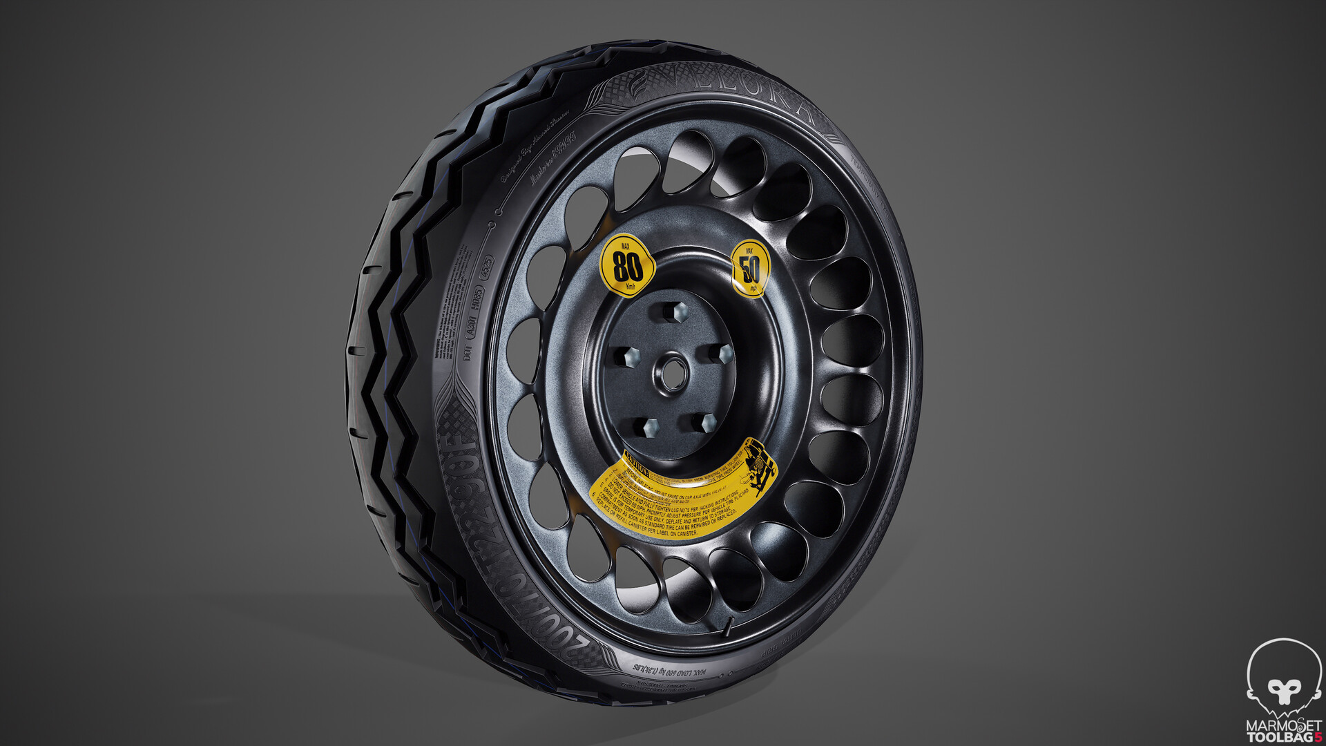 ArtStation - Generic Spare Wheel