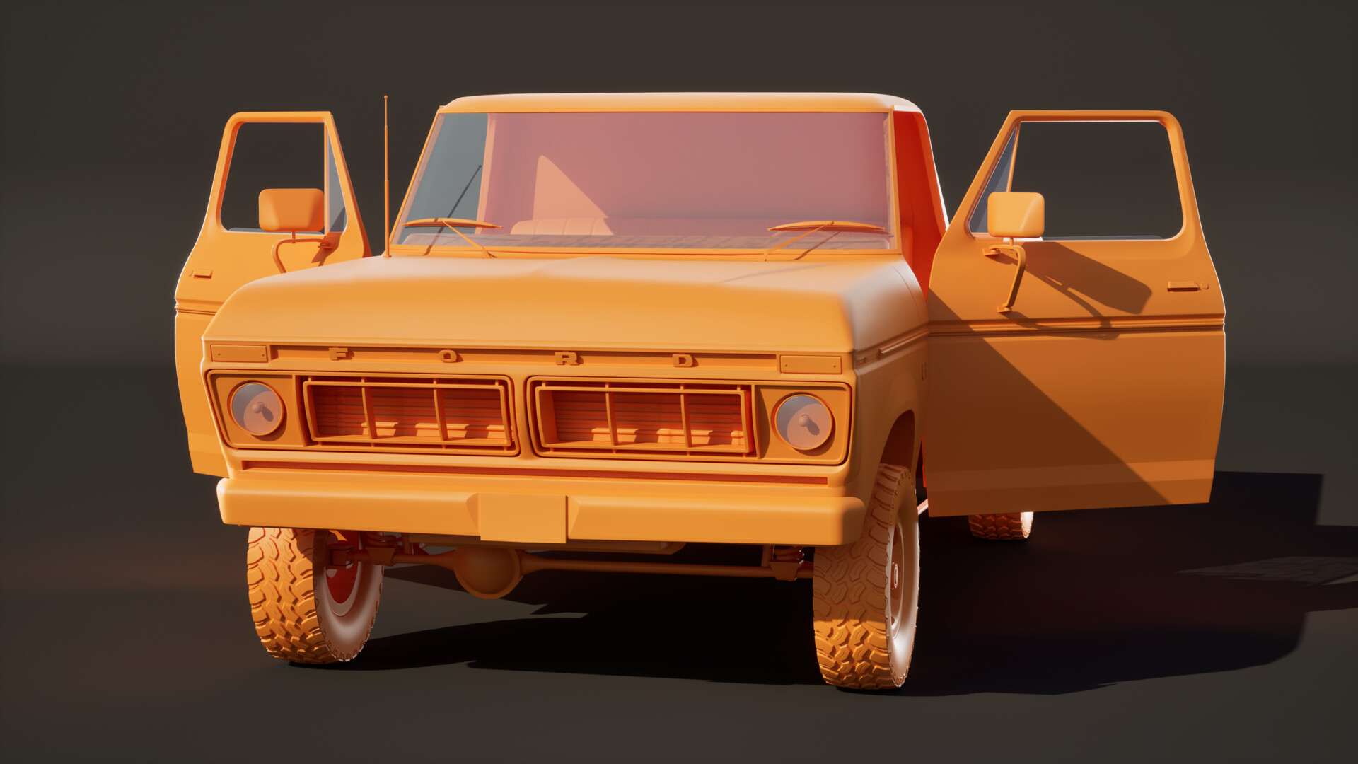 ArtStation - Ford F-100
