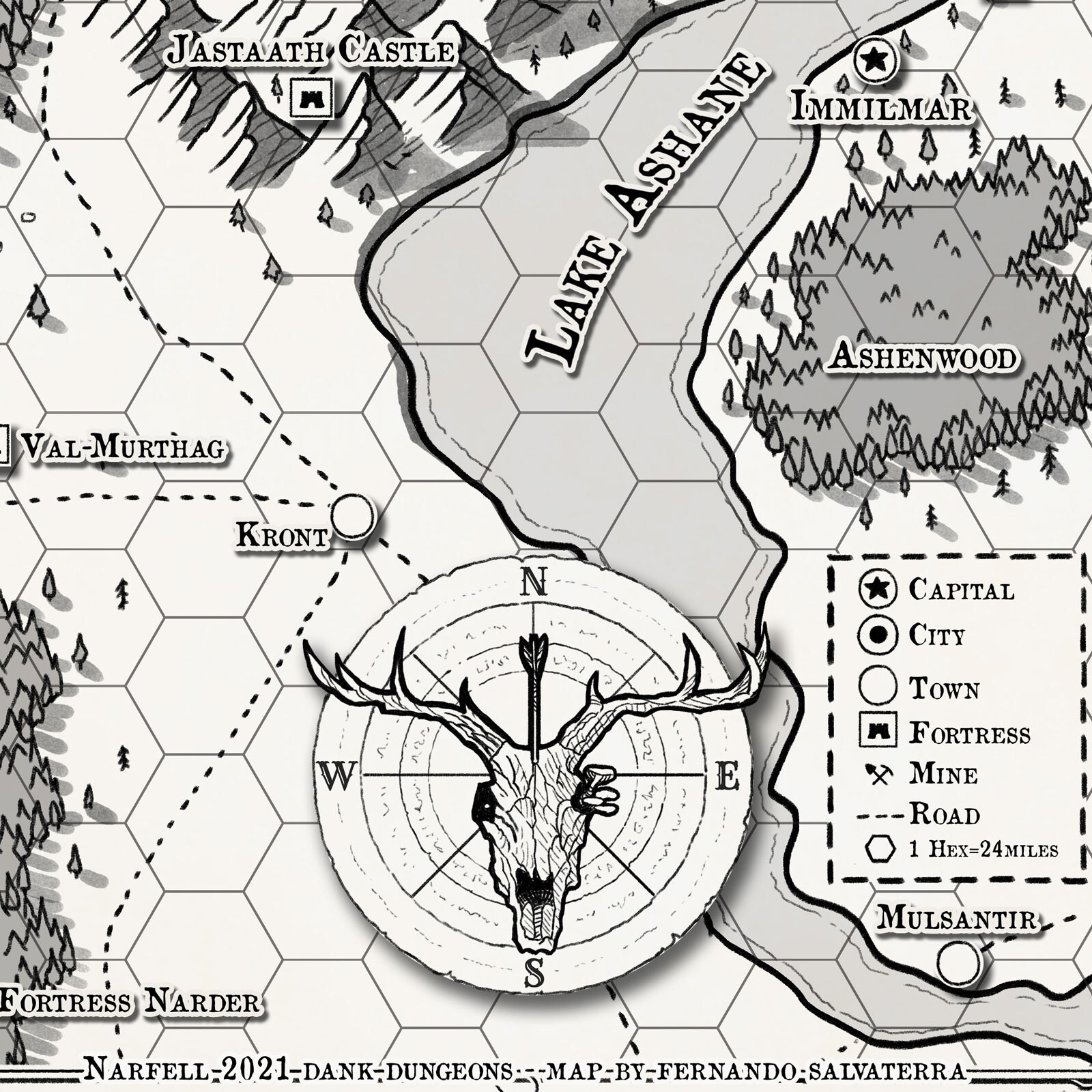 Fernando Salvaterra - Narfell - Map Commission