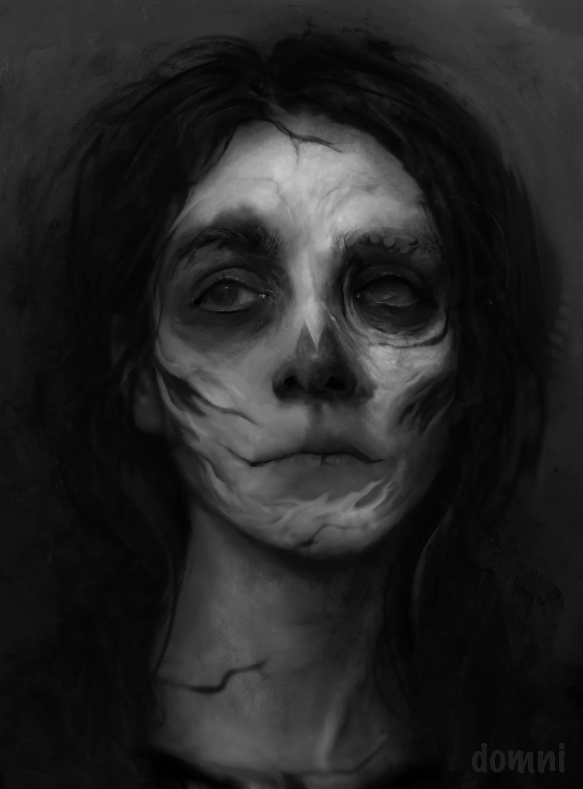 ArtStation - Macabre portrait