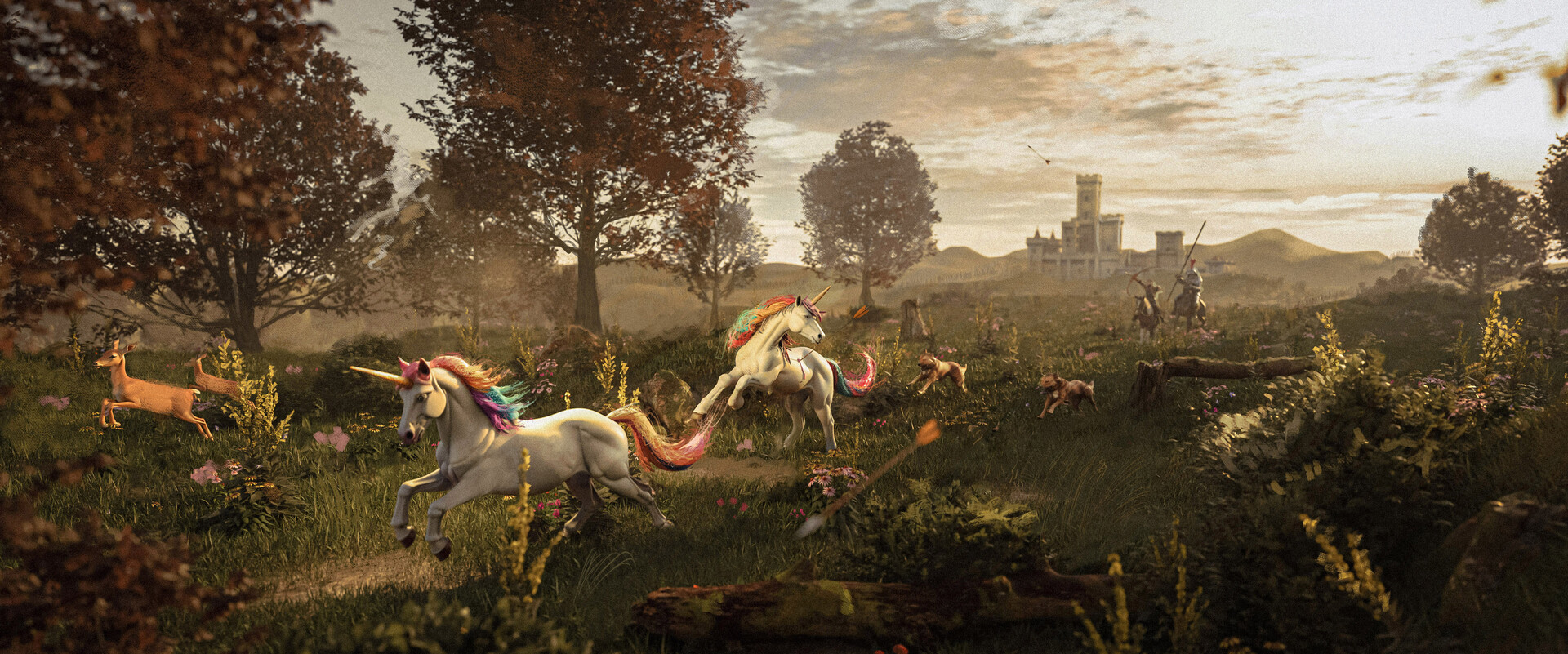 ArtStation - Unicorn hunt