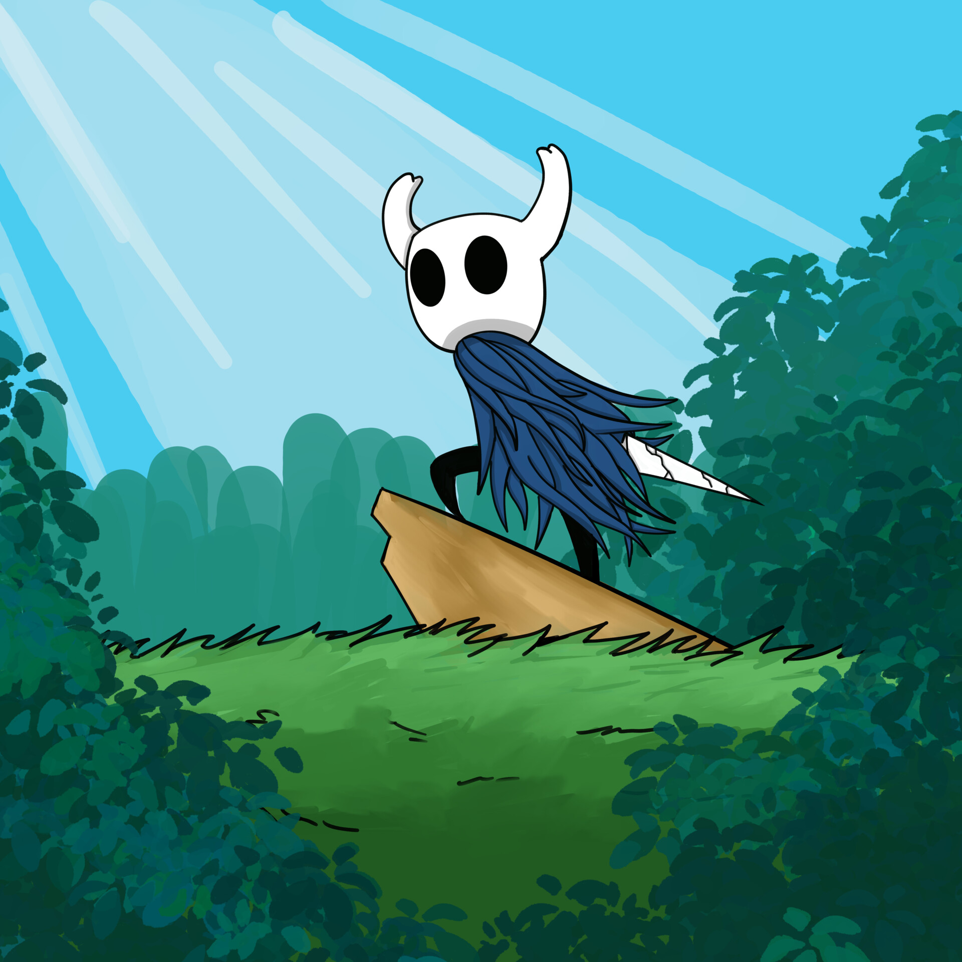 ArtStation - Hollow Knight Fanart