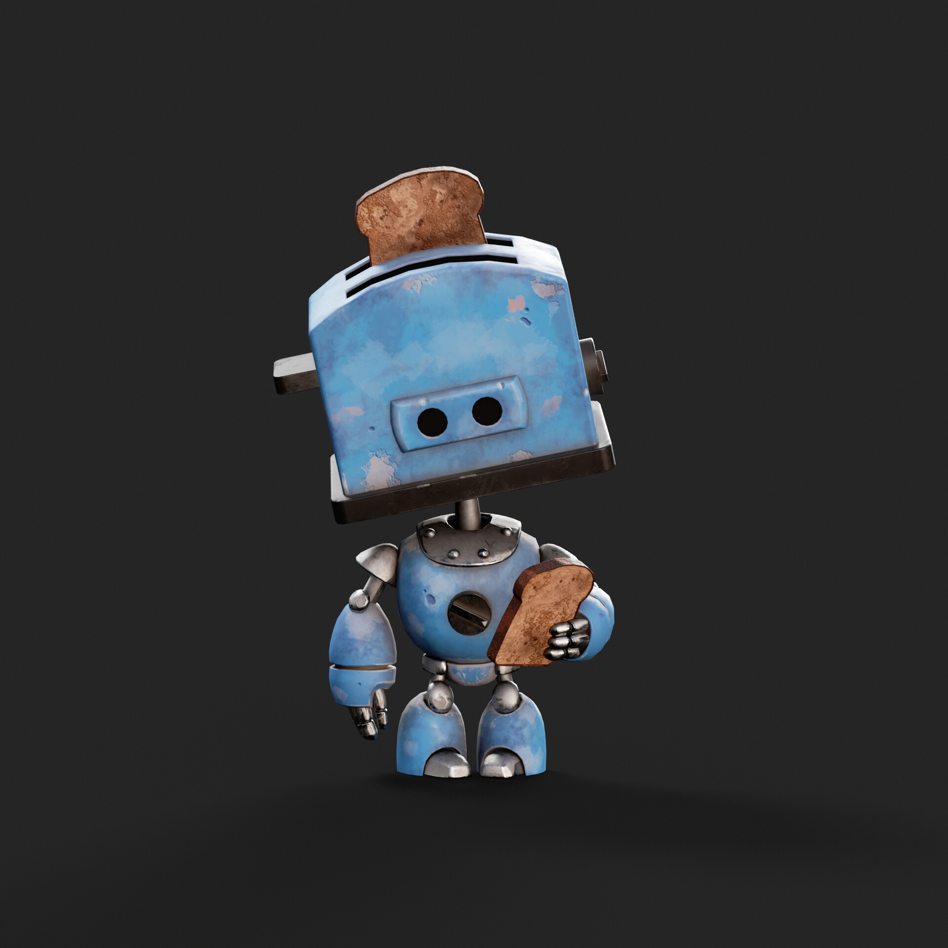 ArtStation - 3D Toaster Character