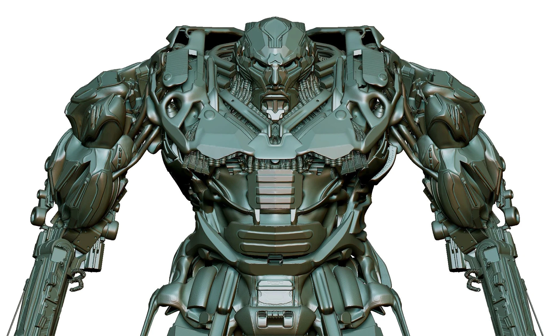 ArtStation - A transformer inside the hulkbuster