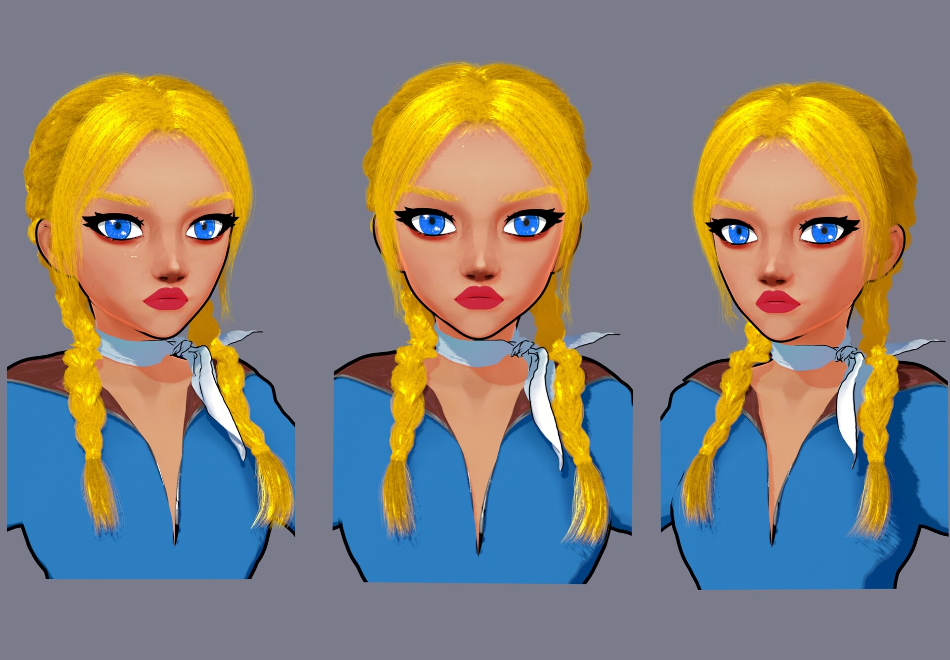 ArtStation - OC character sheet
