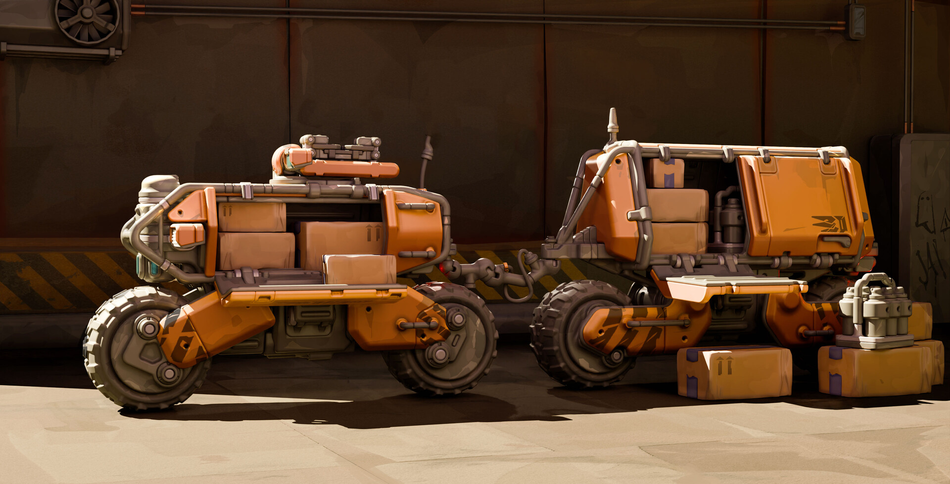 ArtStation - Delivery Drone