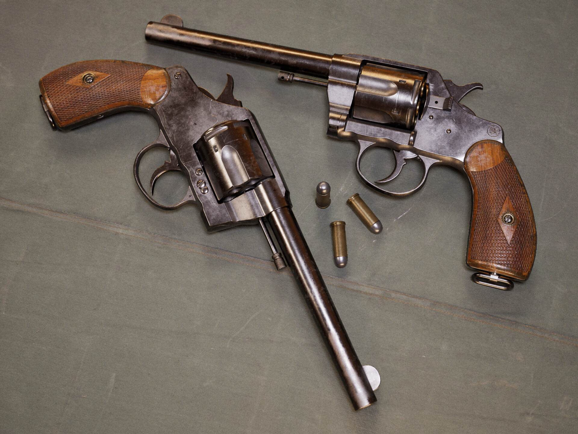 ArtStation - Colt 1892 Revolver