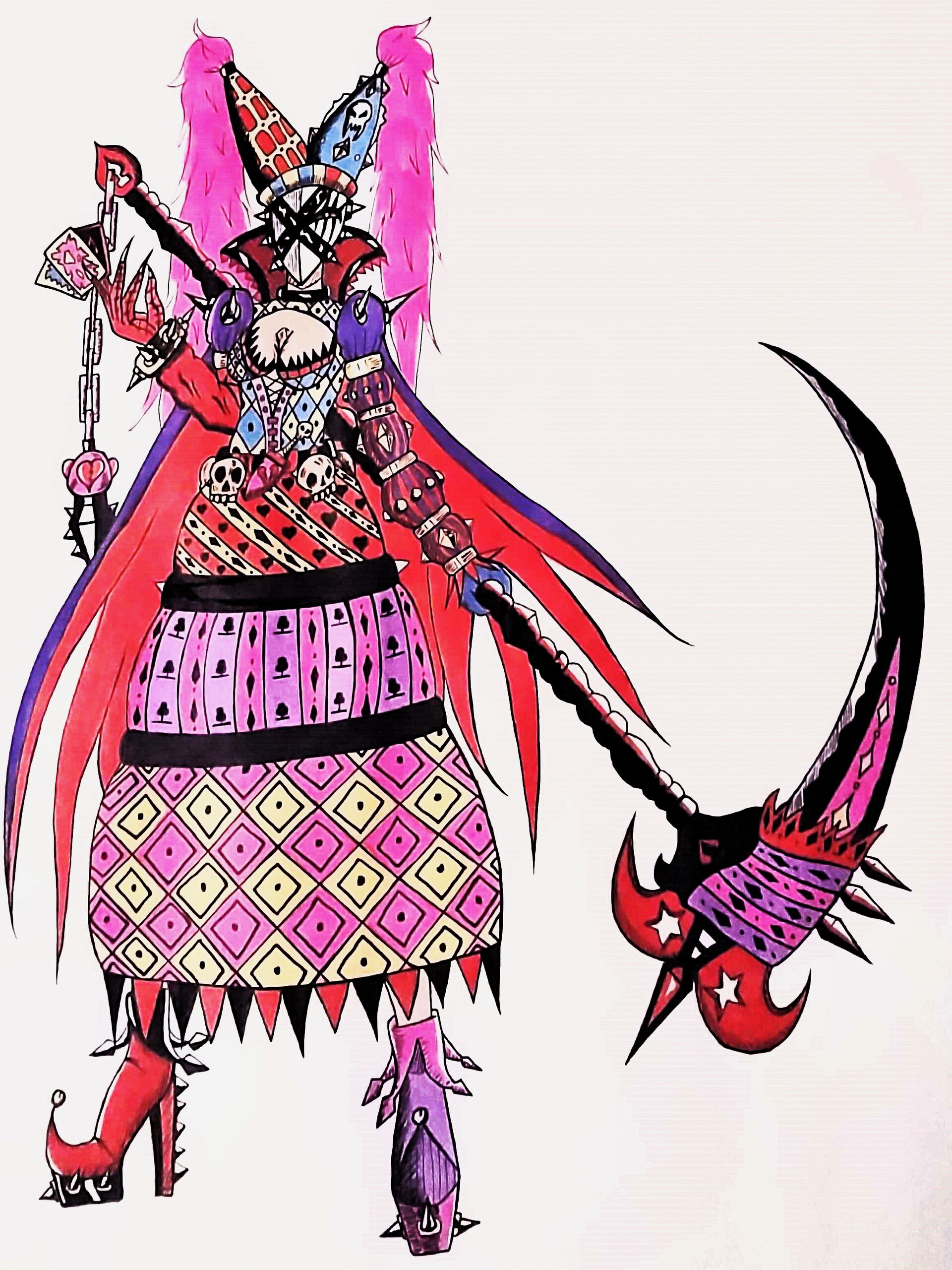 ArtStation - Angelithia melerenga - The Laughing Reaper