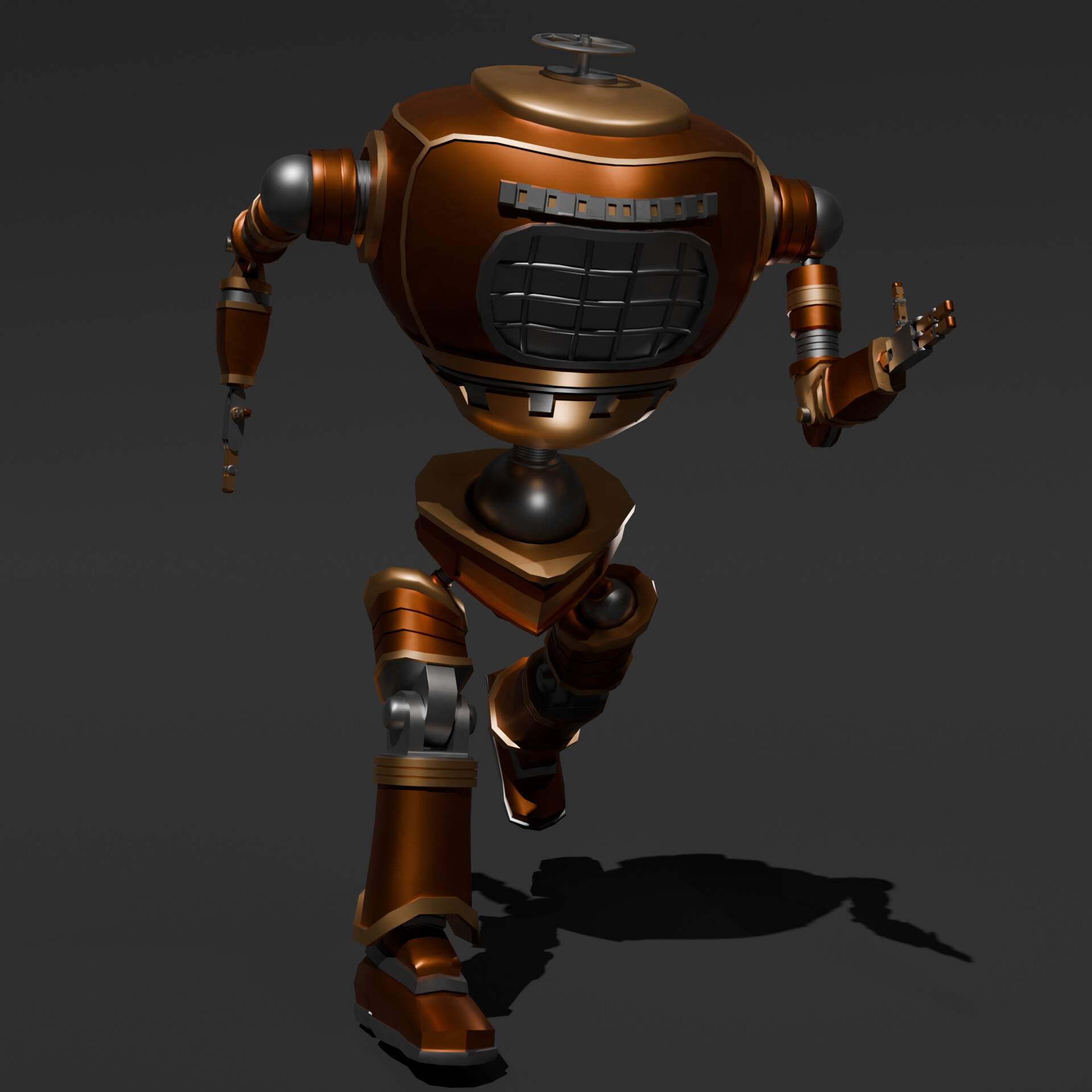 ArtStation - Steampunk Mech