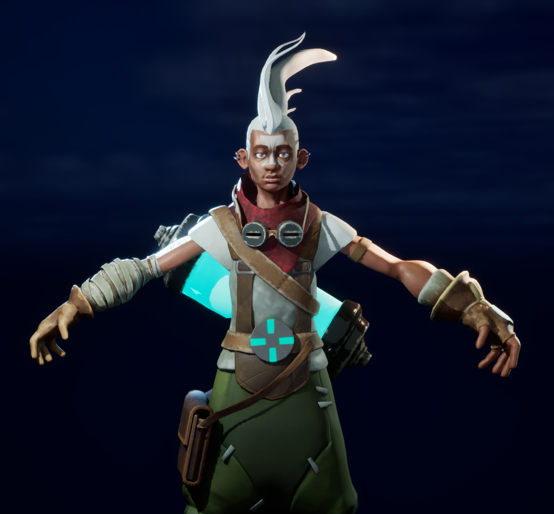 ArtStation - Ekko character sculpt