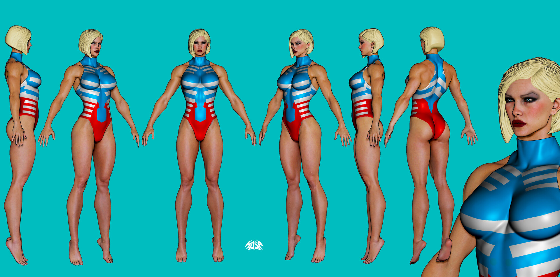 ArtStation - Uber woman