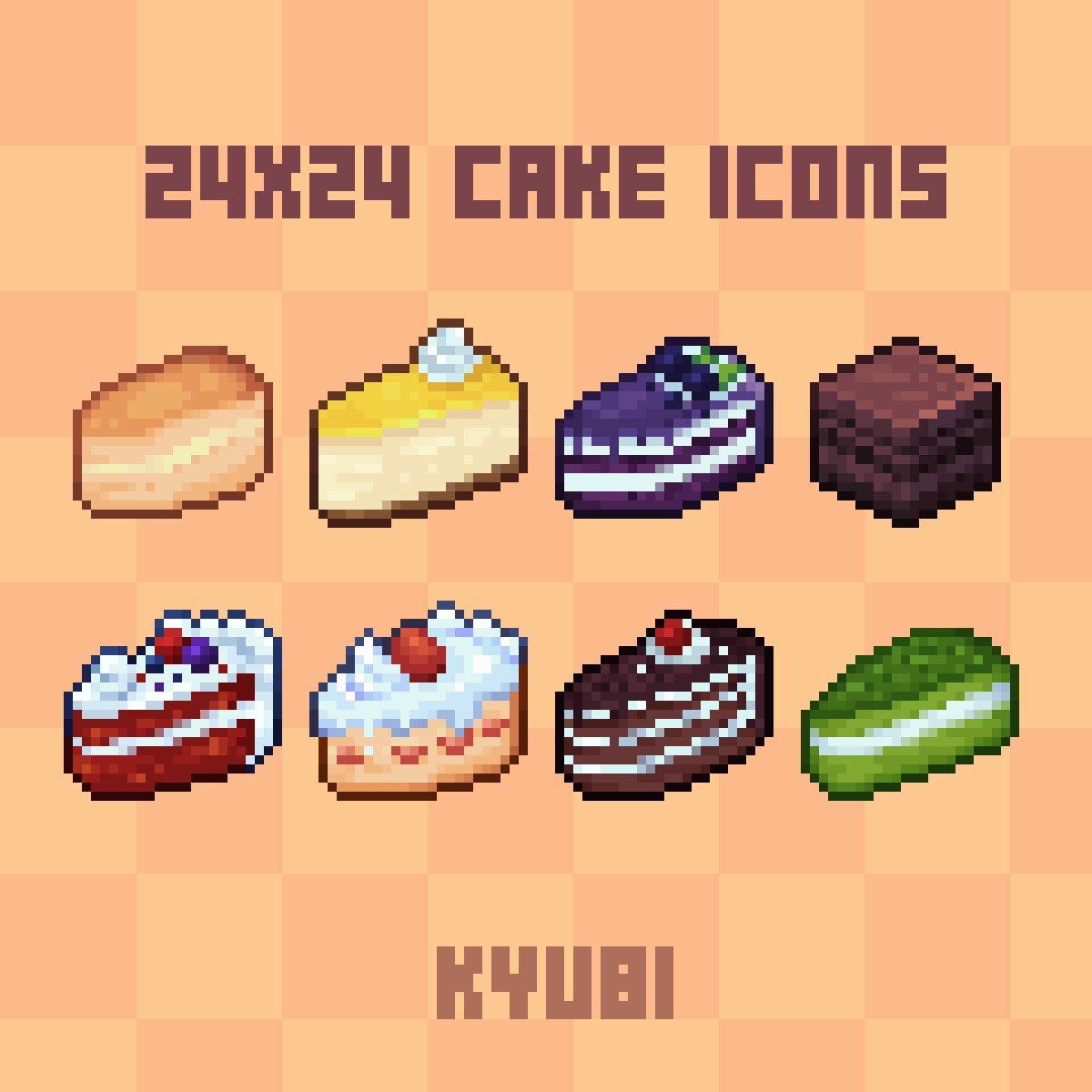 ArtStation - Pixel Cakes