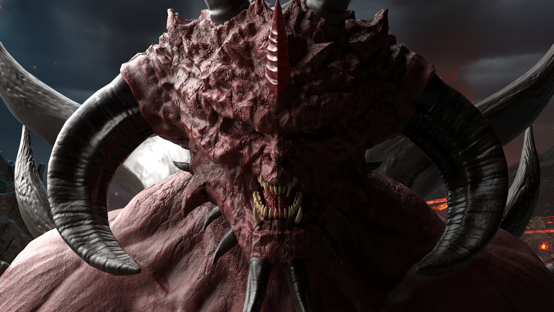 ArtStation - The Lord of Terror, Reimagined as a Muscular Diablo ...