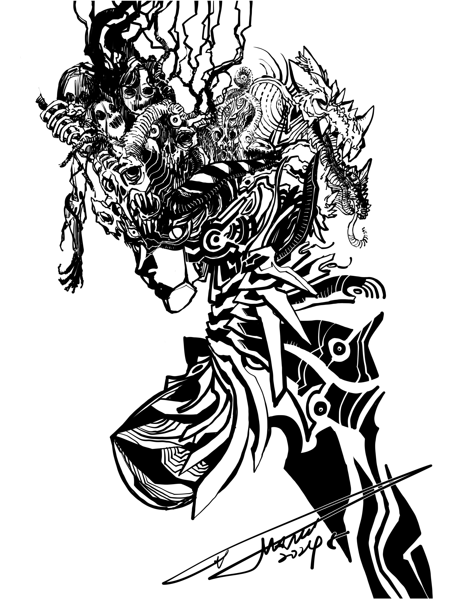 ArtStation - The Queen, Harbinger of Death